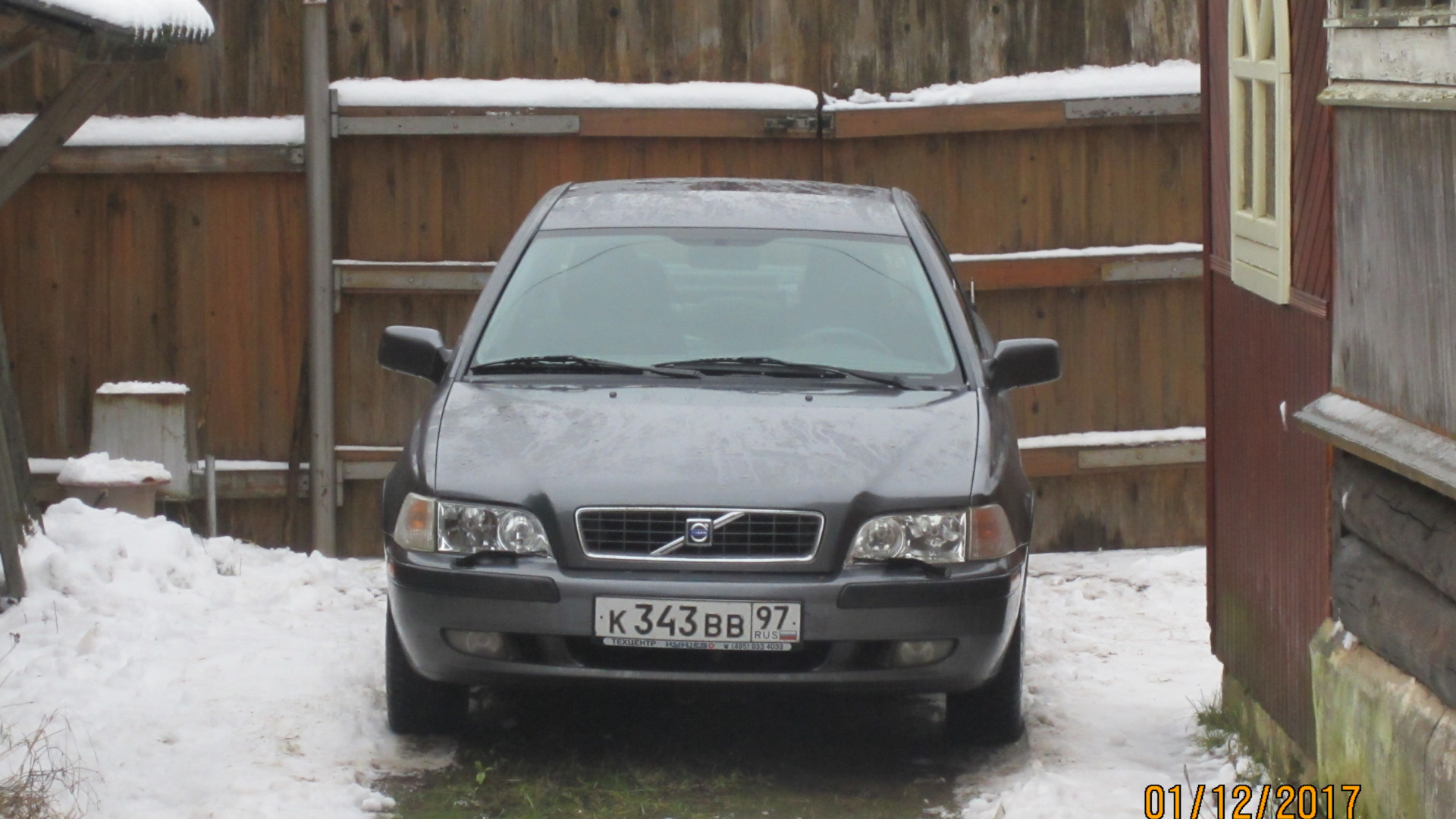 Volvo S40 (2G) 1.6 бензиновый 2003 | серый металлик на DRIVE2