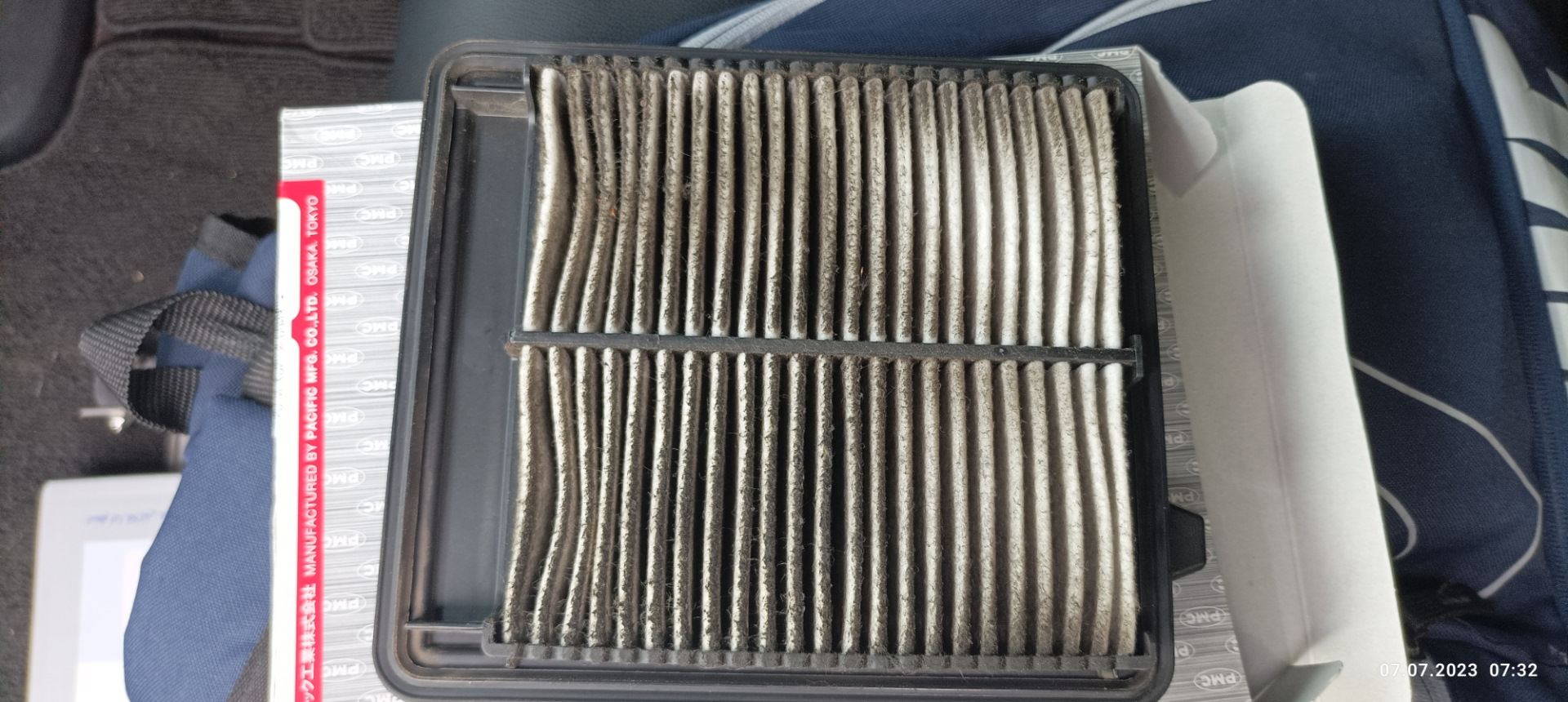 Заметка про воздушный фильтр — Honda N-Box (2G), 0,7 л, 2019 года ...