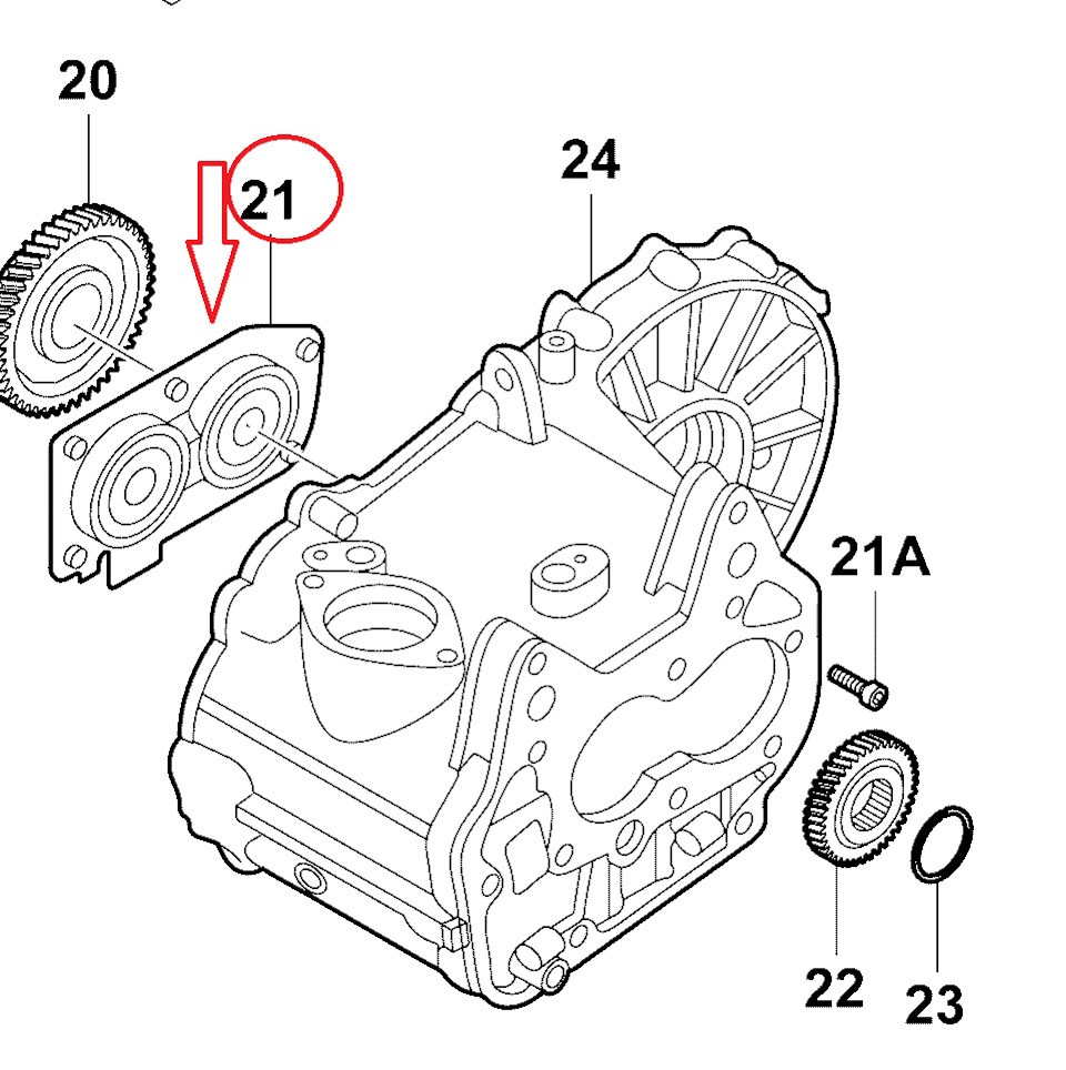 02T311206H Подшипник, ступенчатая коробка передач VAG | Запчасти на DRIVE2