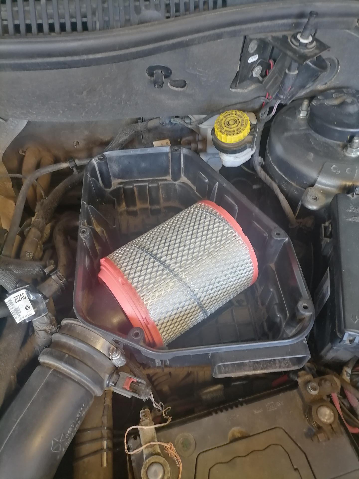 ТО-5, hr 5190. Зима близится — P0335, 05033307AE — Jeep Compass (1G), 2 ...