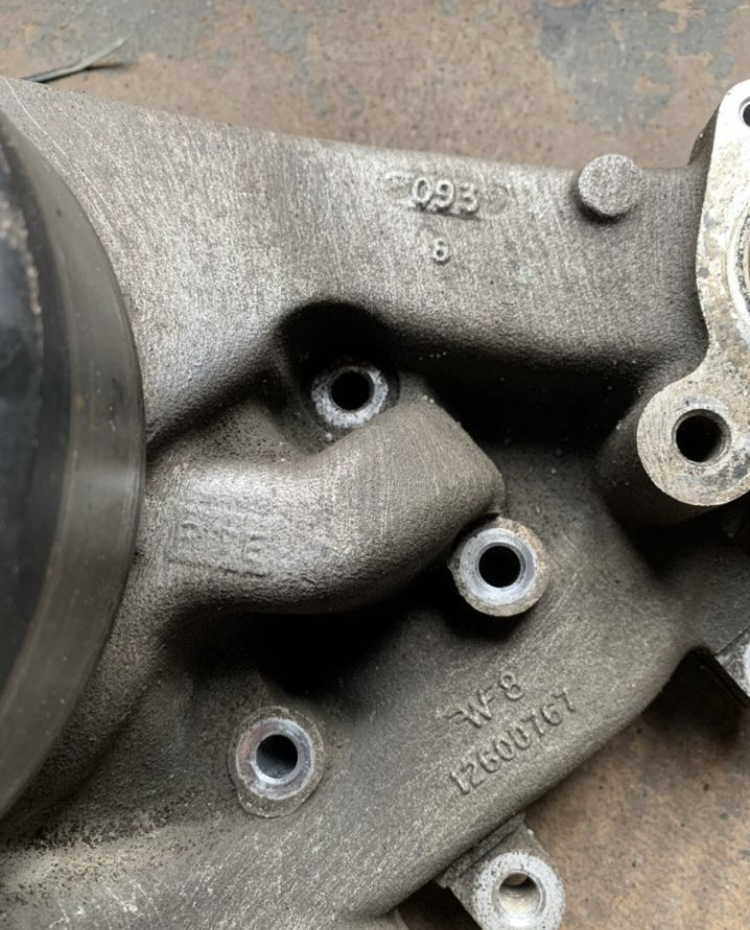 12600767 Насос водяной GM | Запчасти на DRIVE2