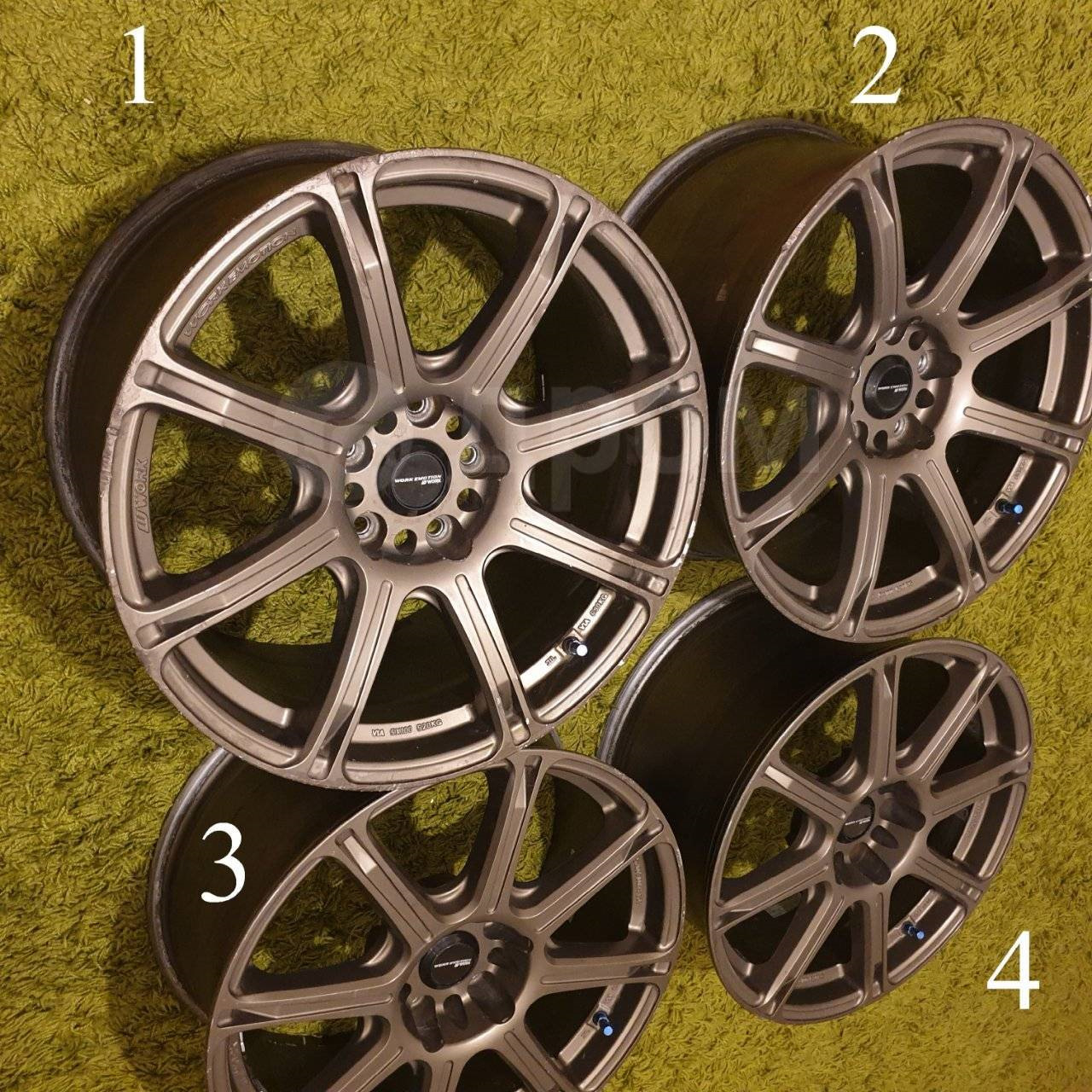 Смена Grenade GX-01 на Work Emotion XC8 — Toyota Chaser (100), 3 л ...