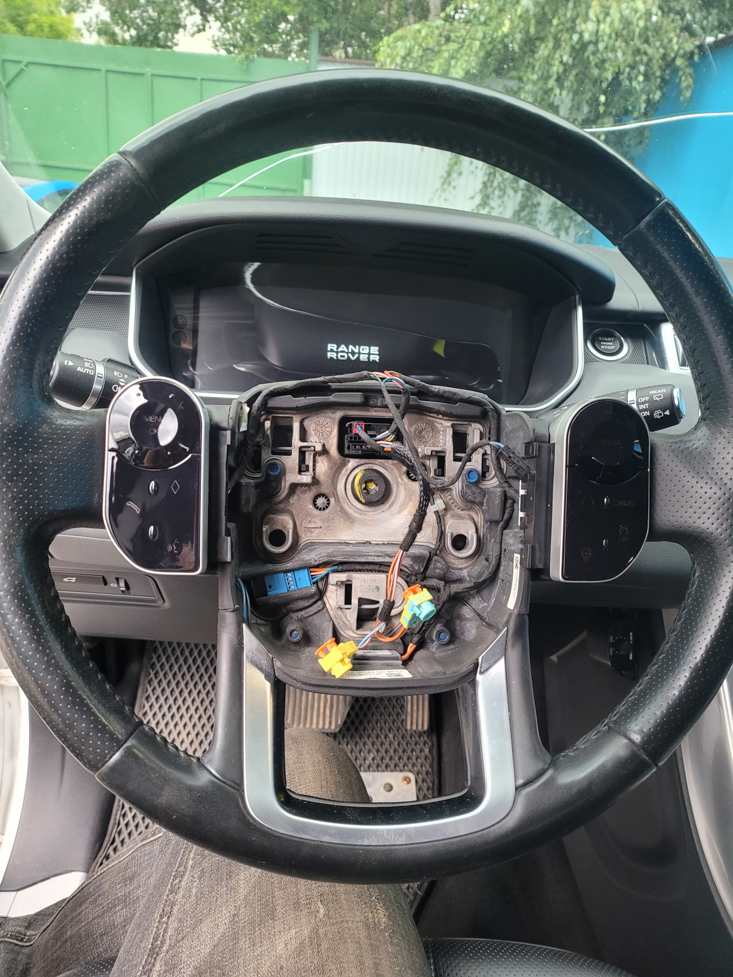 Кнопки руля рест — Land Rover Range Rover Sport (2G), 3 л, 2014 года ...