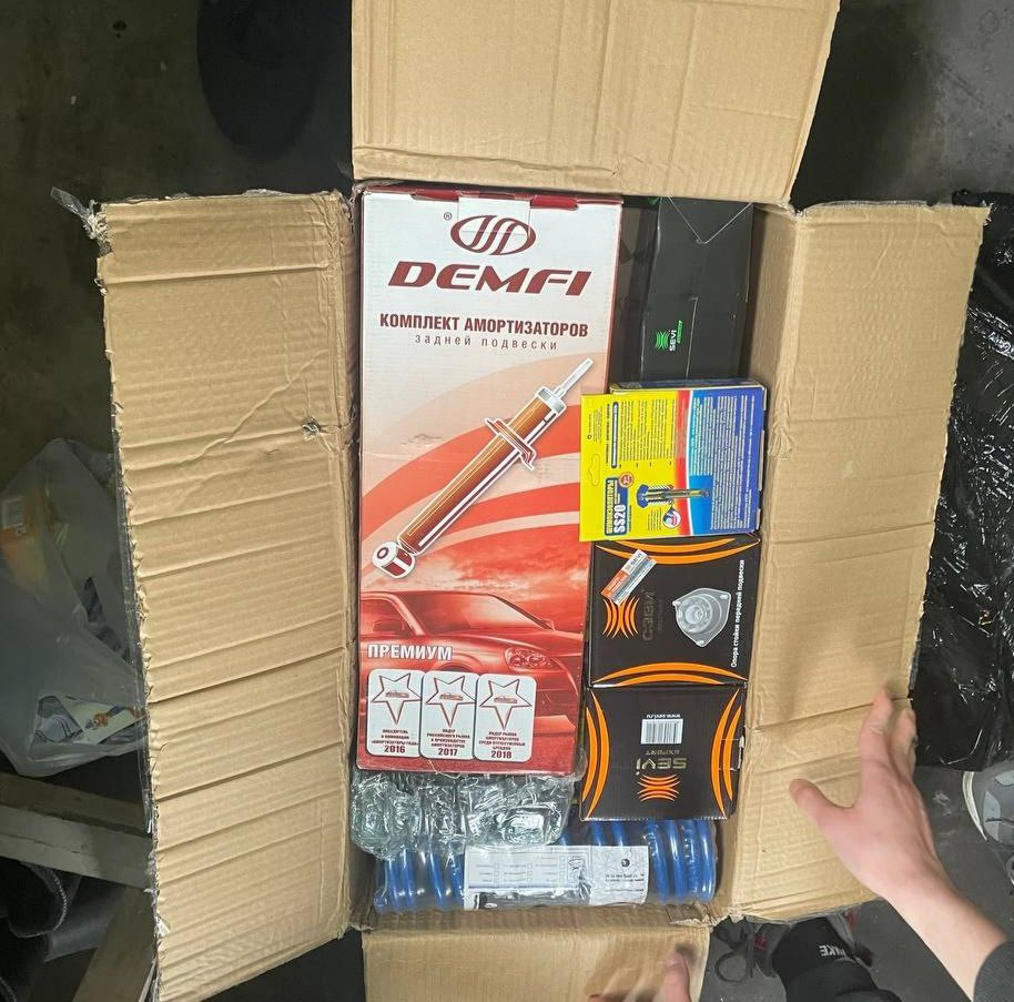 Замена подвески DEMFI Premium — Lada 2115, 1,6 л, 2008 года | визит на сервис | DRIVE2