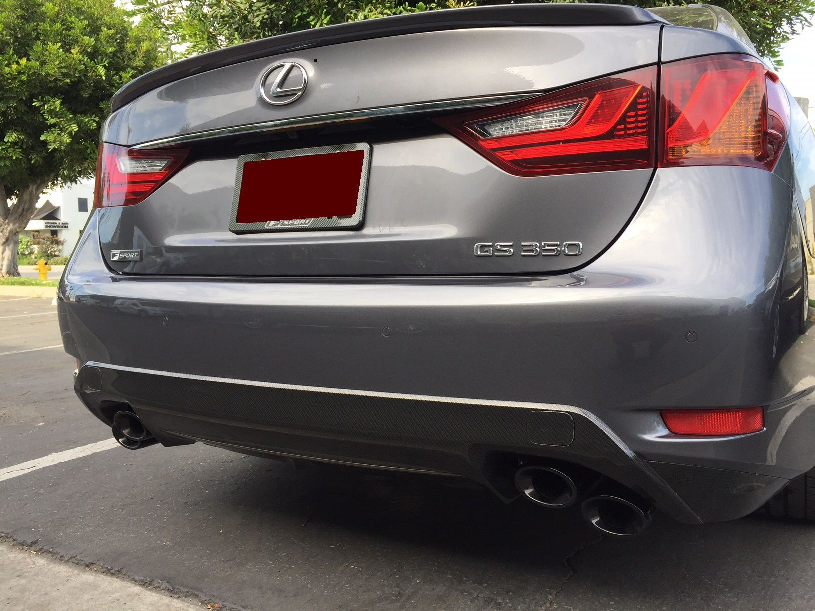 Частичка от GS F — Lexus GS (L10), 3,5 л, 2012 года | кузовной ремонт ...