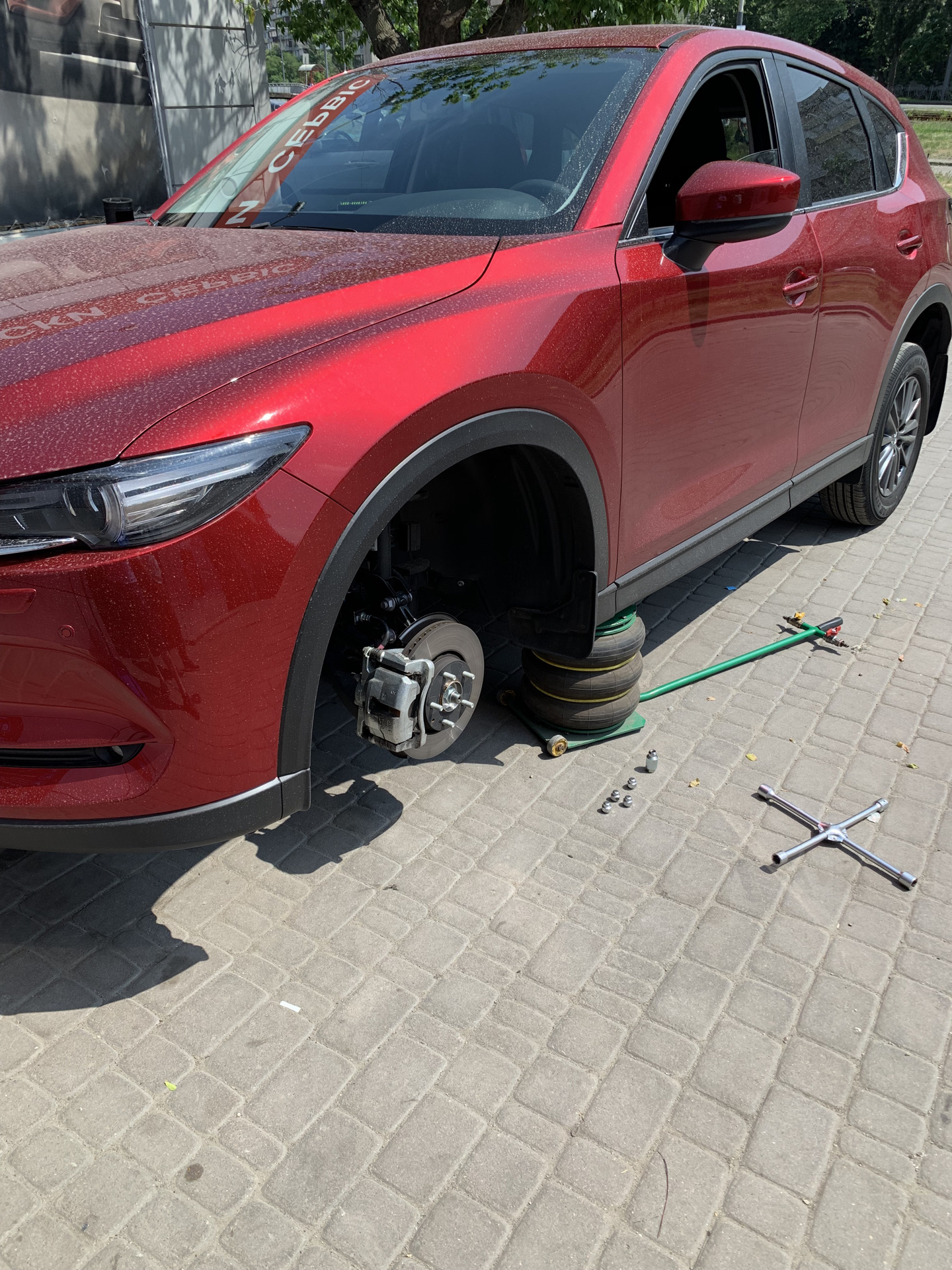TPMS работает — Mazda CX-5 (2G), 2,5 л, 2019 года | шины | DRIVE2
