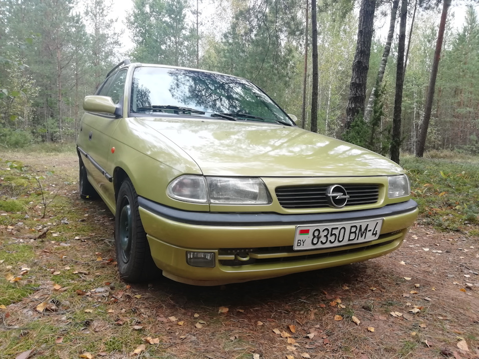 Покраска авто и замена порогов — Opel Astra F, 1,6 л, 1997 года | просто так | DRIVE2