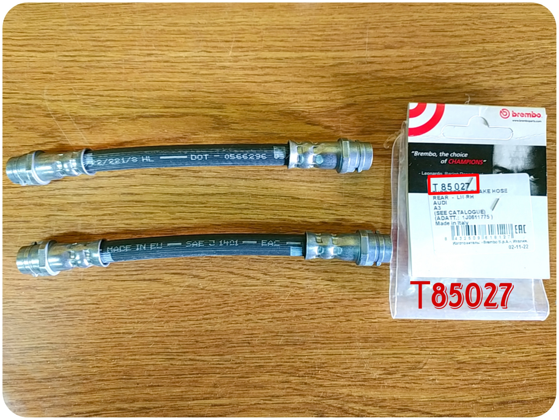 #102 ⋞ Замена задних тормозных шлангов и трубок ⋟ — Volkswagen Polo ...