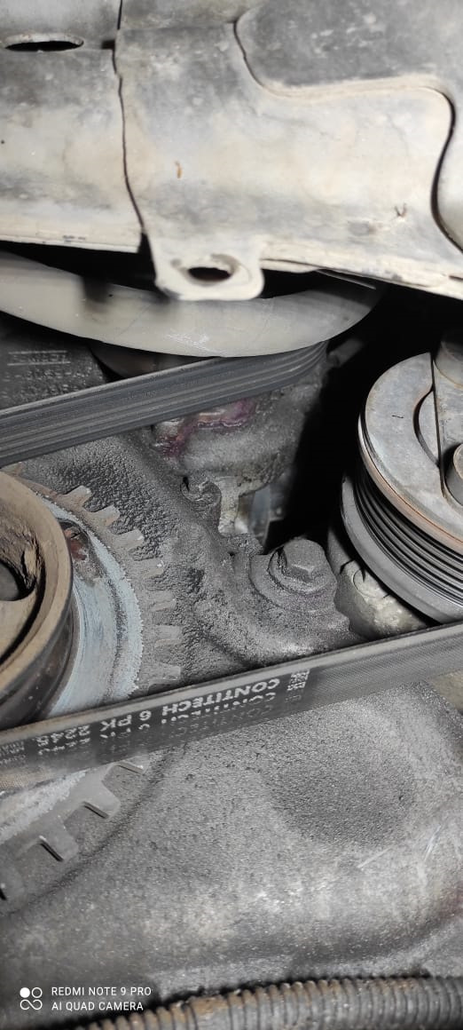 Замена шкива коленвала — Ford Mondeo IV, 2,3 л, 2010 года | визит на ...