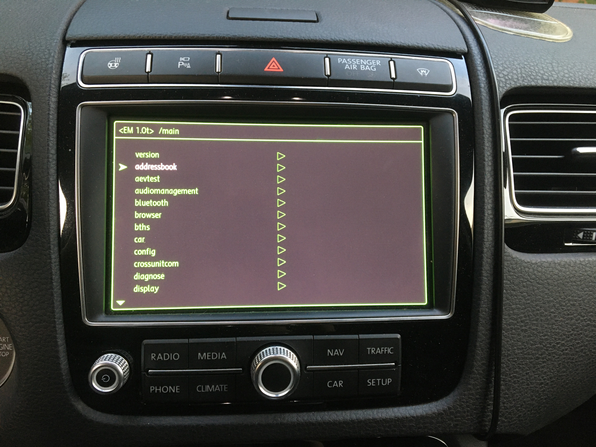 Увеличиваем время работы RNS 850 c выключенным зажиганием. — Volkswagen ...