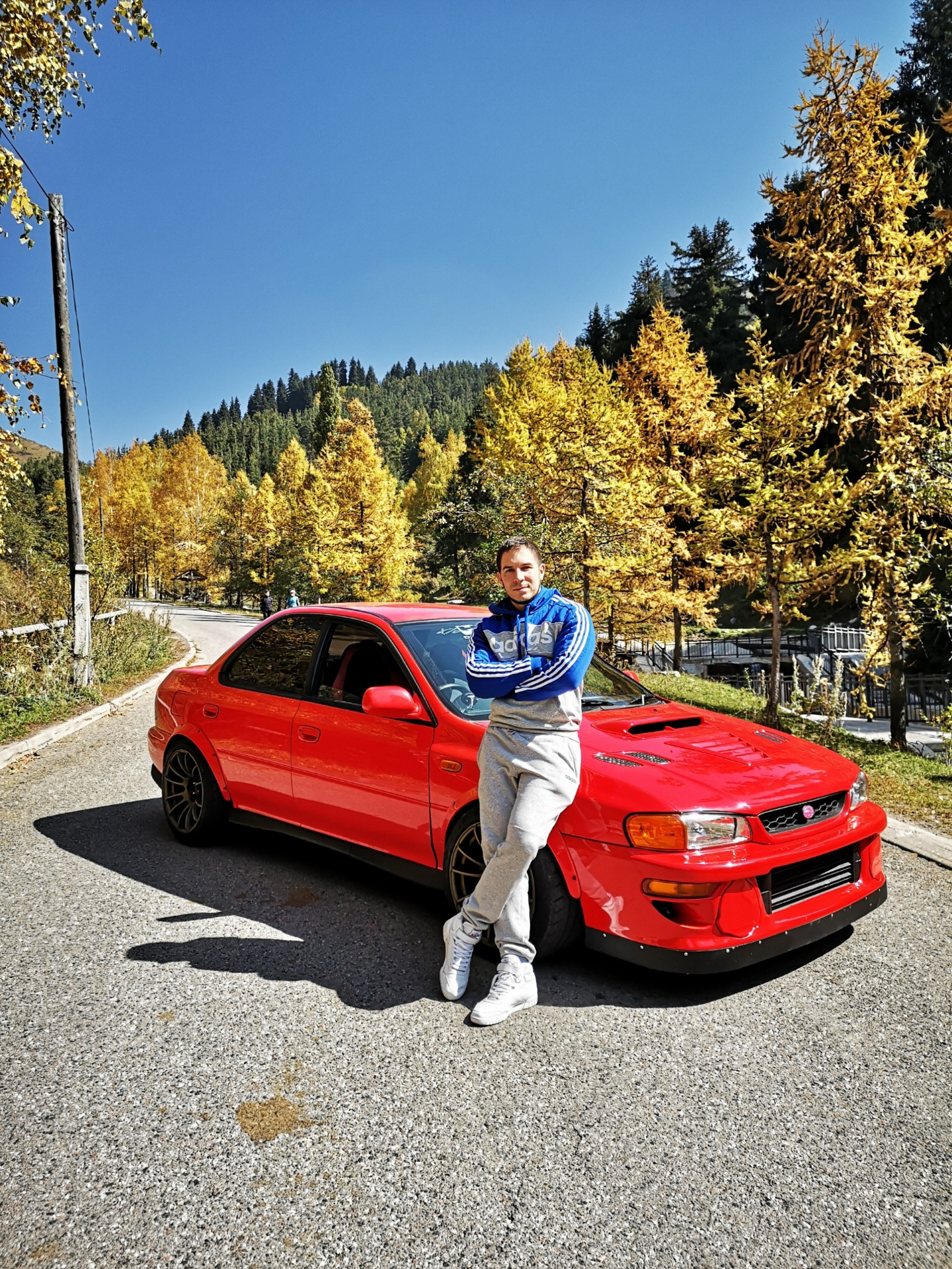 #13 Осенний фотосет — Subaru Impreza WRX STI (GC), 2 л, 1999 года ...