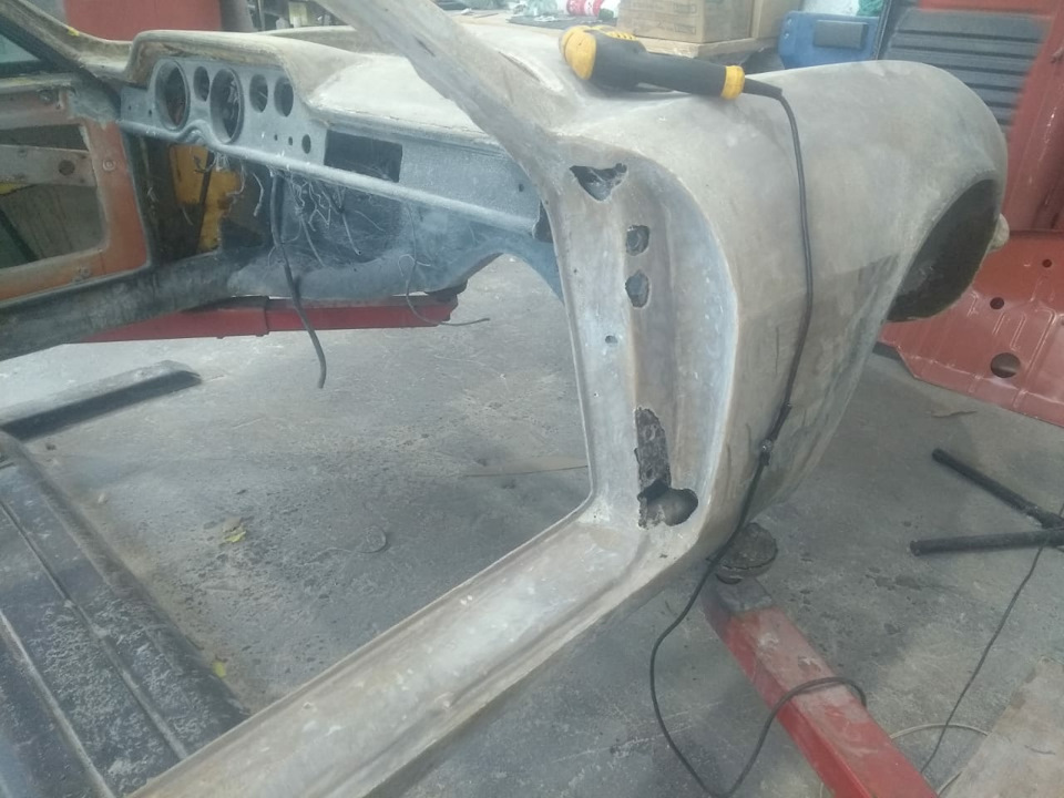 Работа с кузовом — А мы ещё клеим! — Puma GTE, 1,5 л, 1976 года ...