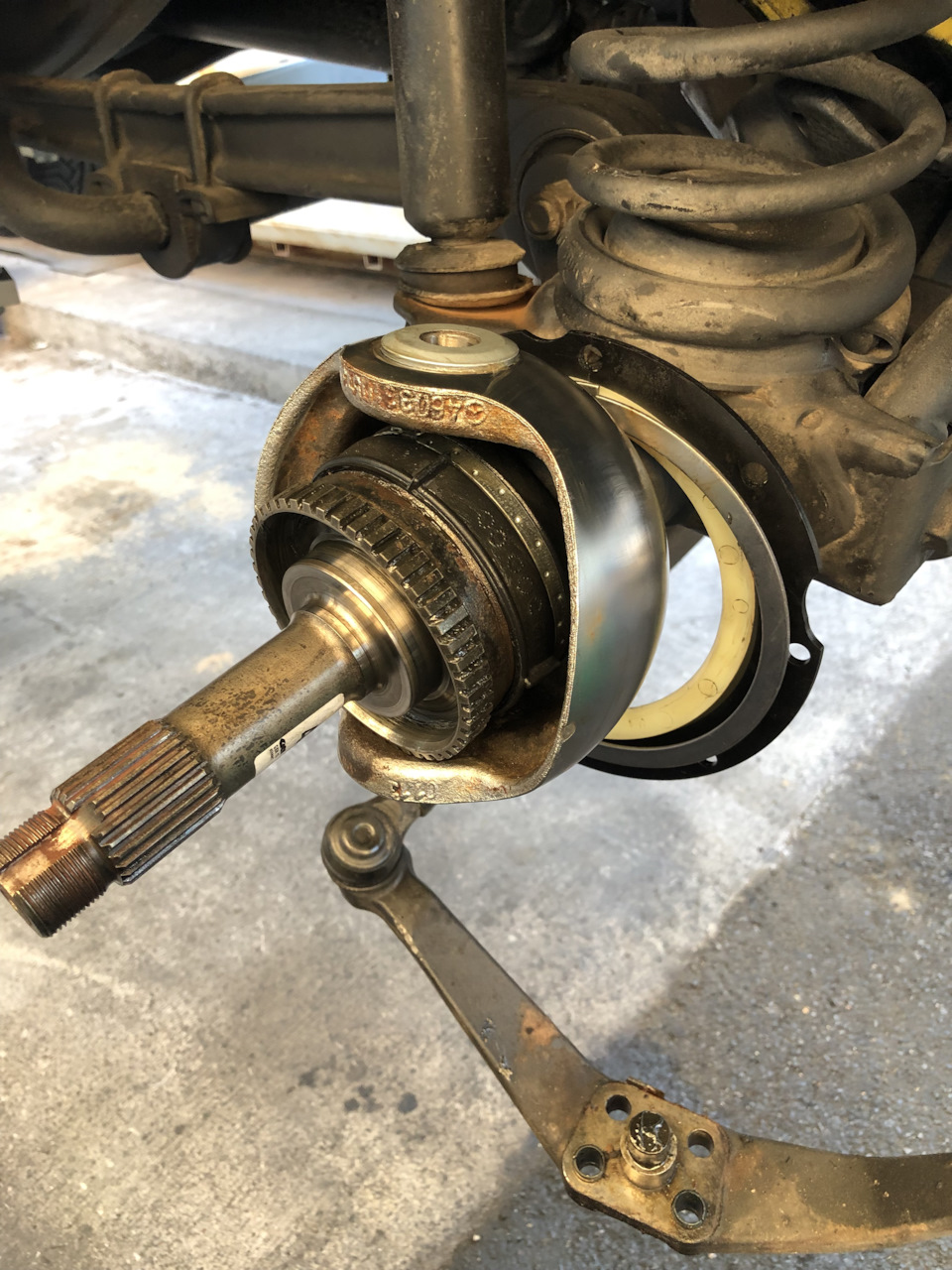 Переборка кулаков ! — Mercedes-Benz G-Class (W463 1G), 3,2 л, 2013 года ...