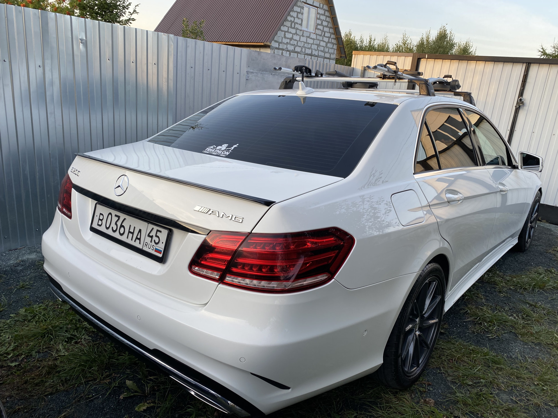 Спойлер на Mercedes W212 — Mercedes-Benz E-class (W212), 2 л., 2013 ...