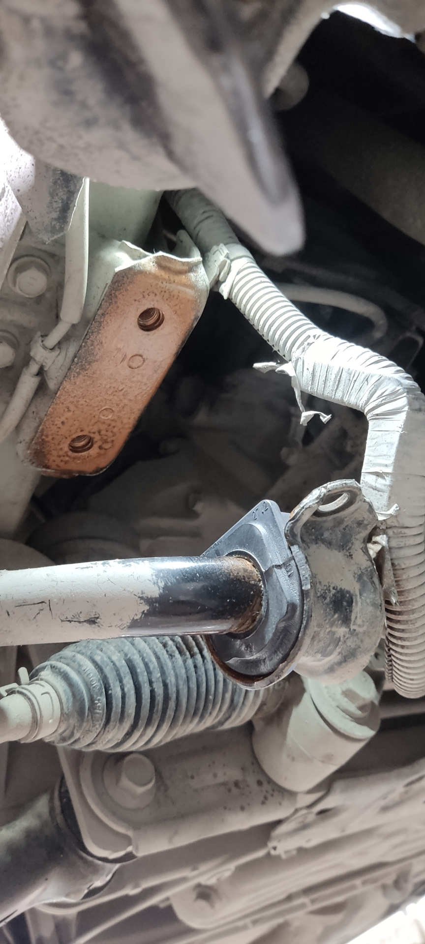 Замена втулок стабилизатора — Lexus GS (S190), 3 л, 2007 года | своими ...