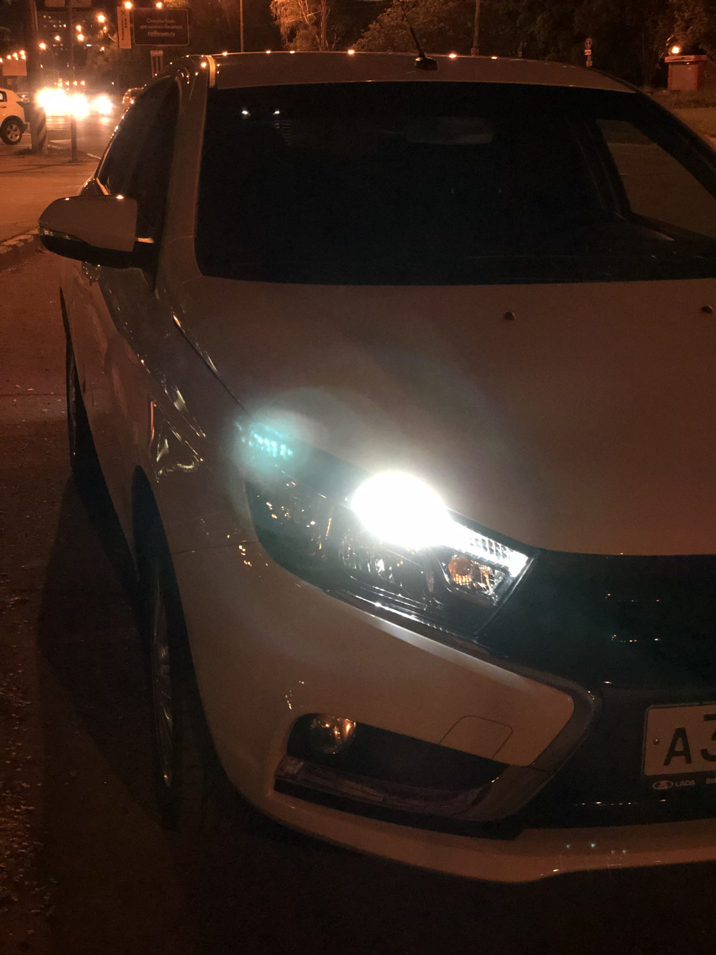 Led лампы в дхо/габариты — Lada Vesta (1G), 1,6 л, 2019 года | тюнинг ...