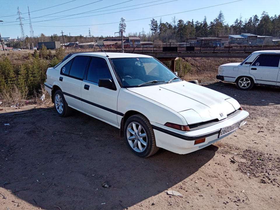 Немного прибрал проводку — Honda Integra (AV/DA1-DA3), 1,6 л, 1986 года ...