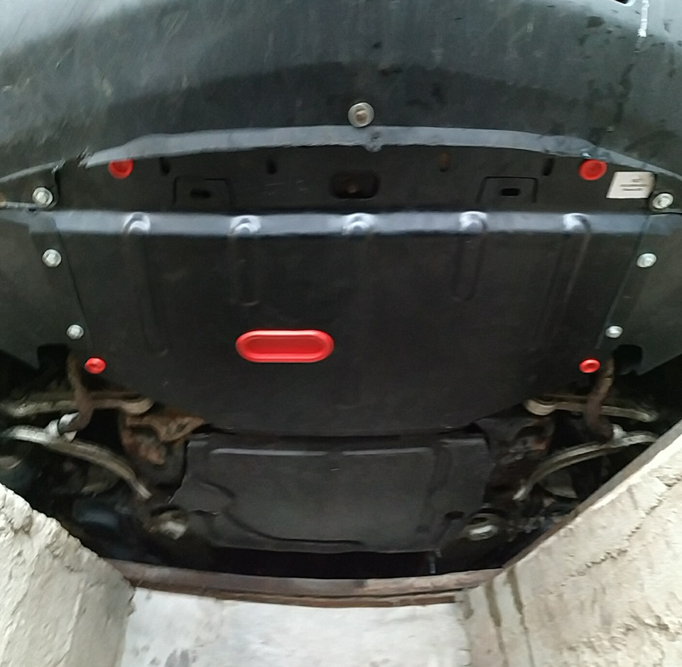 Металлическая защита двигателя — Volkswagen Passat Variant (B5), 1,9 л ...
