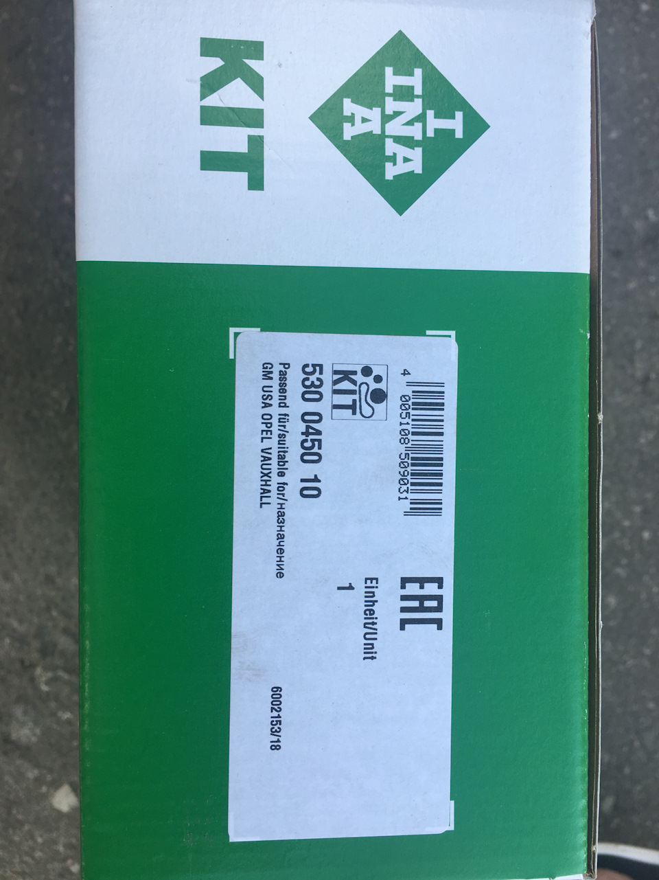 Замена ГРМ+стойки стабилизатора — Opel Astra H, 1,6 л, 2010 года ...