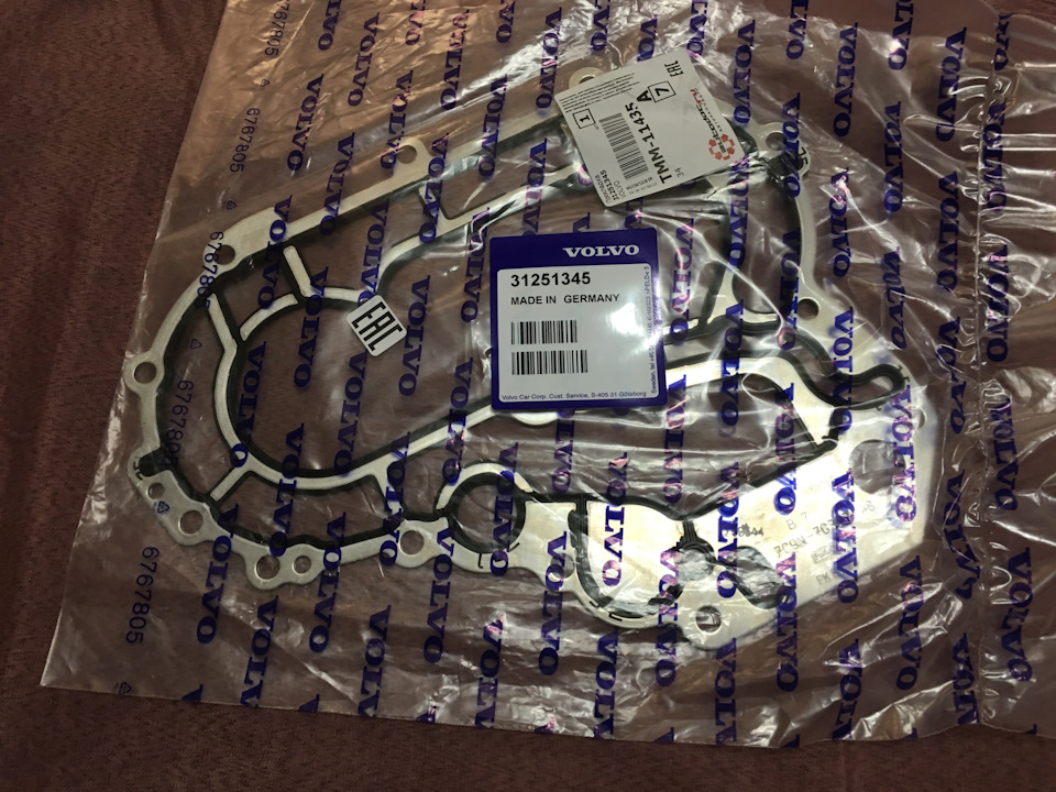 31251345 Прокладка крышки привода грм Volvo | Запчасти на DRIVE2