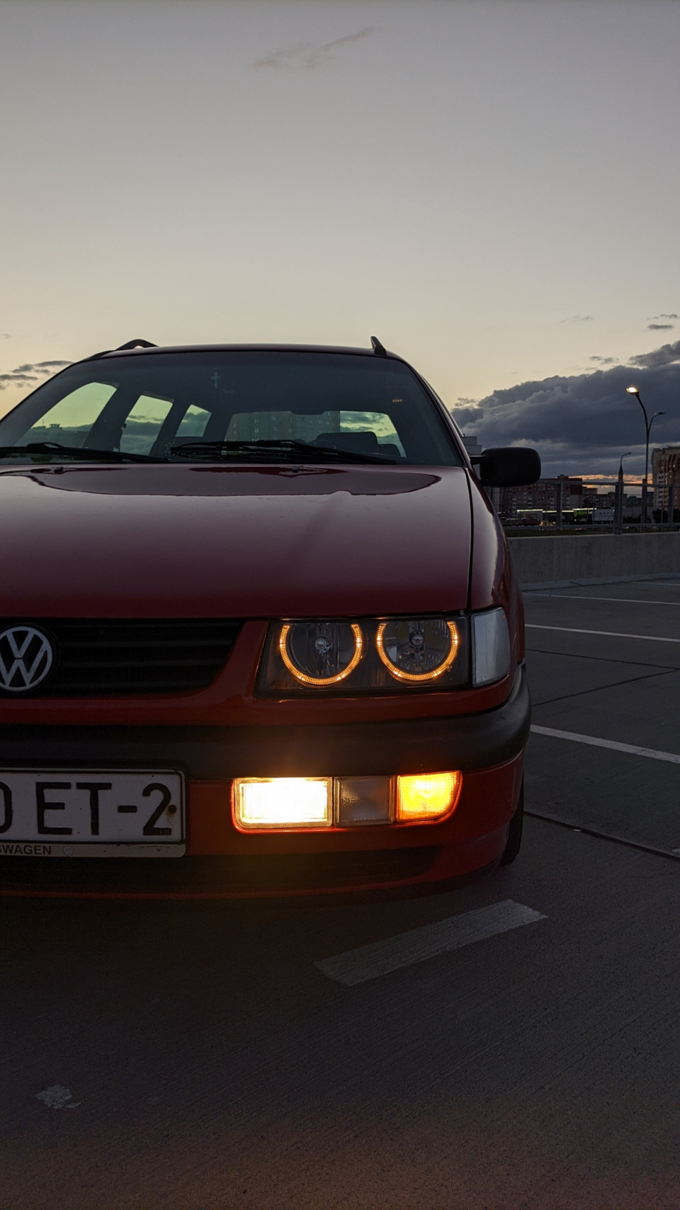 В дополнение к фарам — Volkswagen Passat B4 1 9 л 1994 года