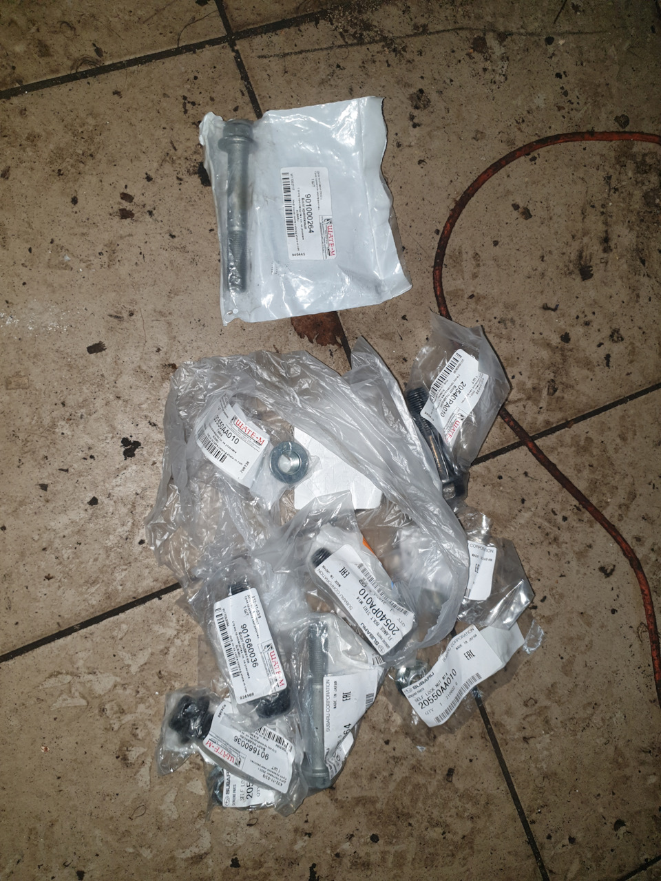 901000264 Болт SUBARU | Запчасти на DRIVE2