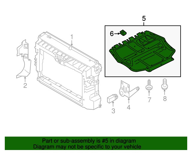 561825237D Изолятор моторного отсека VAG | Запчасти на DRIVE2