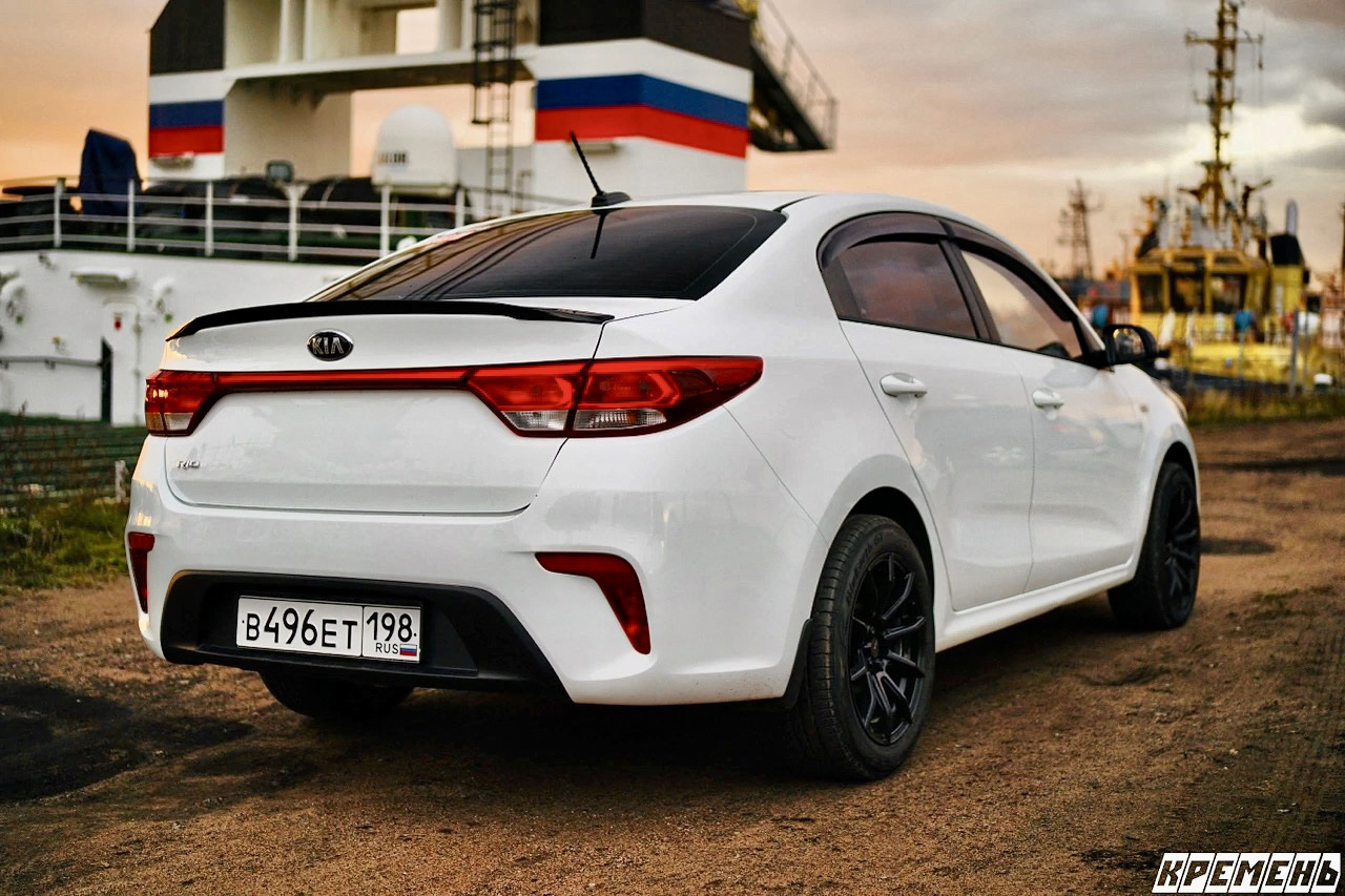ВМФ 🌊⛴️⚓️💪🏼 — KIA Rio (4G), 1,4 л, 2018 года | фотография | DRIVE2
