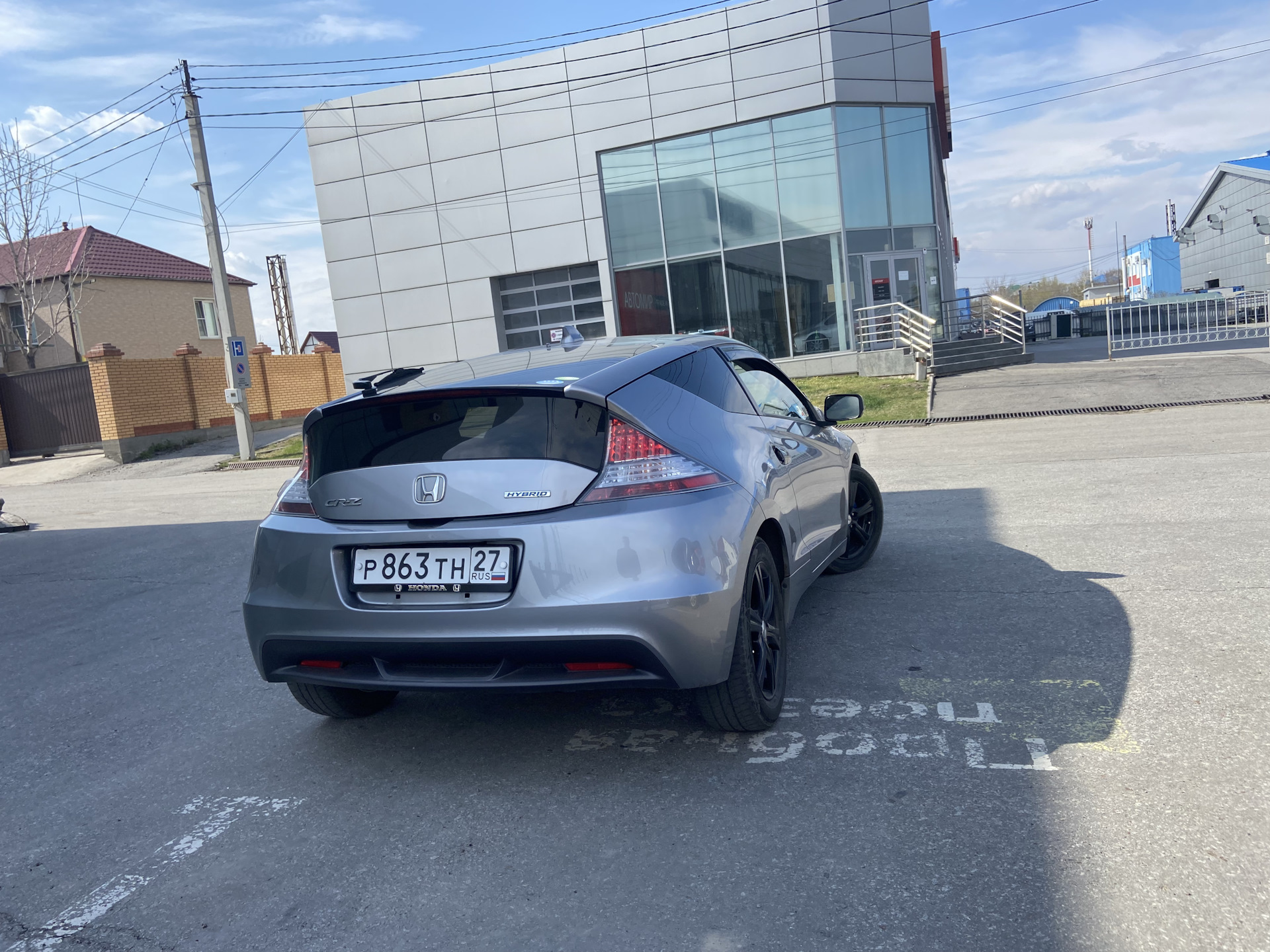 Постановка на учет — Honda CR-Z, 1,5 л, 2010 года | просто так | DRIVE2