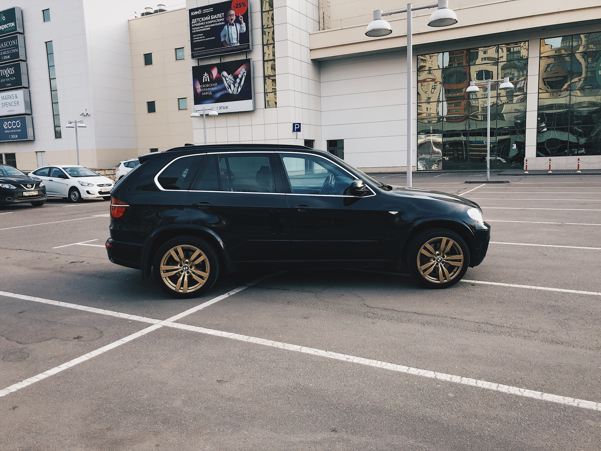 Мойка, ноздри, салонные фильтры и дворник — BMW X5 (E70), 4,4 л, 2011 ...