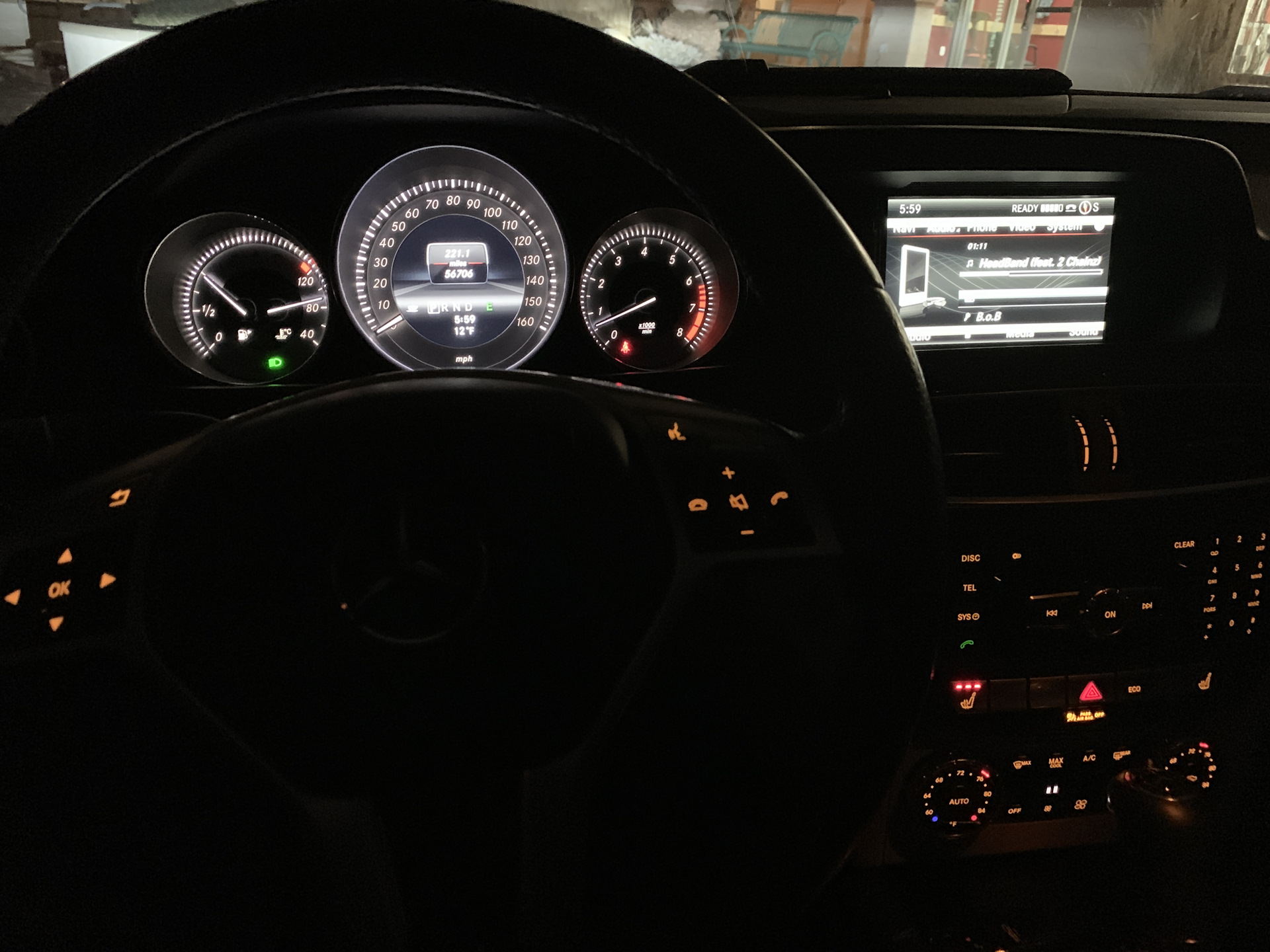 Установка Command NTG — Mercedes-Benz C-Class (W204), 3,5 л, 2013 года ...