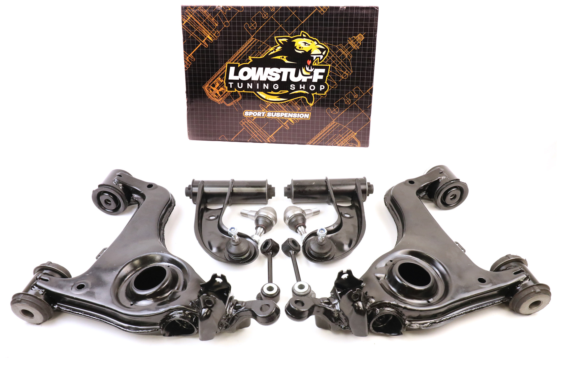 Mercedes W210, S210 Комплект рычагов передней подвески LOWSTUFF ...