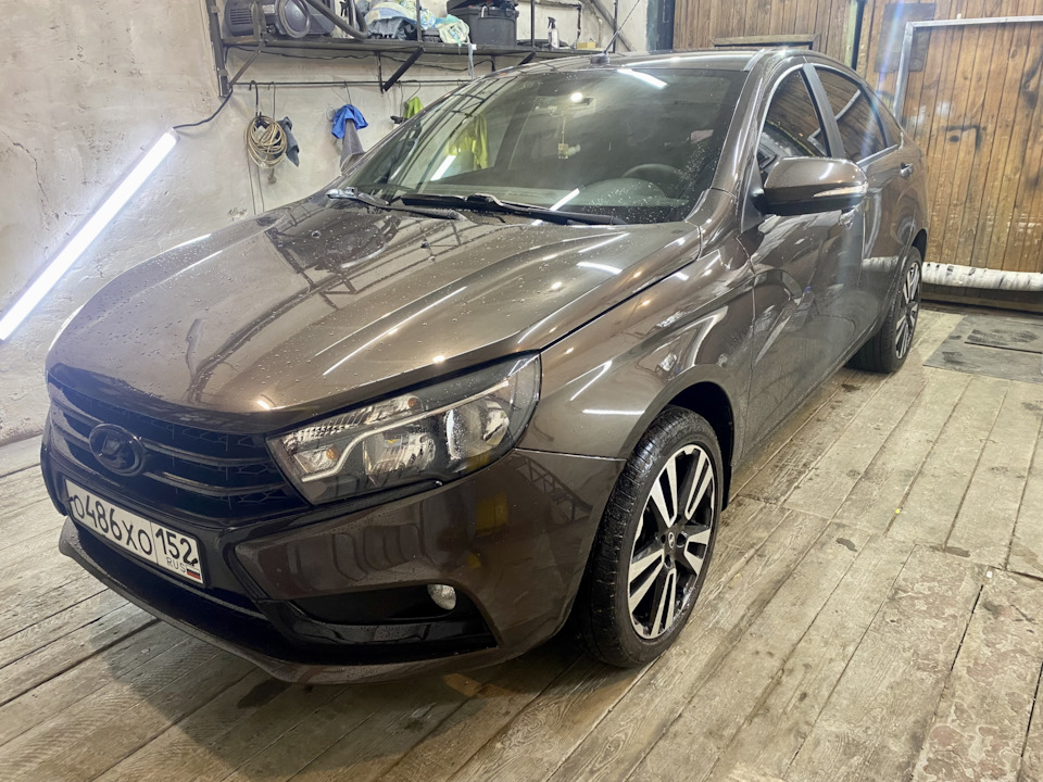 Замена стоек стабилизатора(Трек) — Lada Vesta (1G), 1,6 л, 2017 года ...
