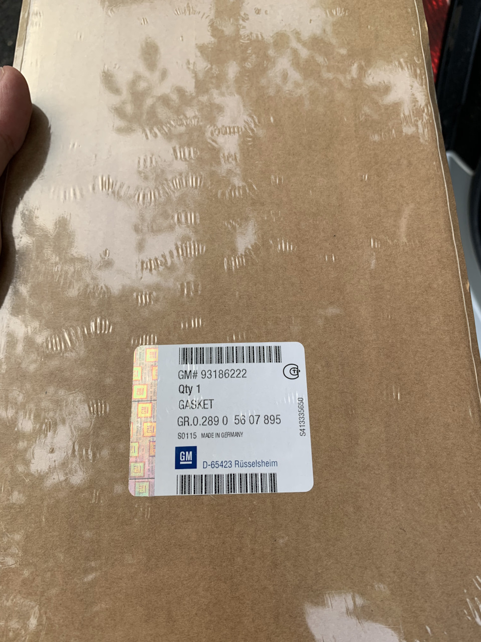 93186222 прокладка ГБЦ (металл) GM | Запчасти на DRIVE2