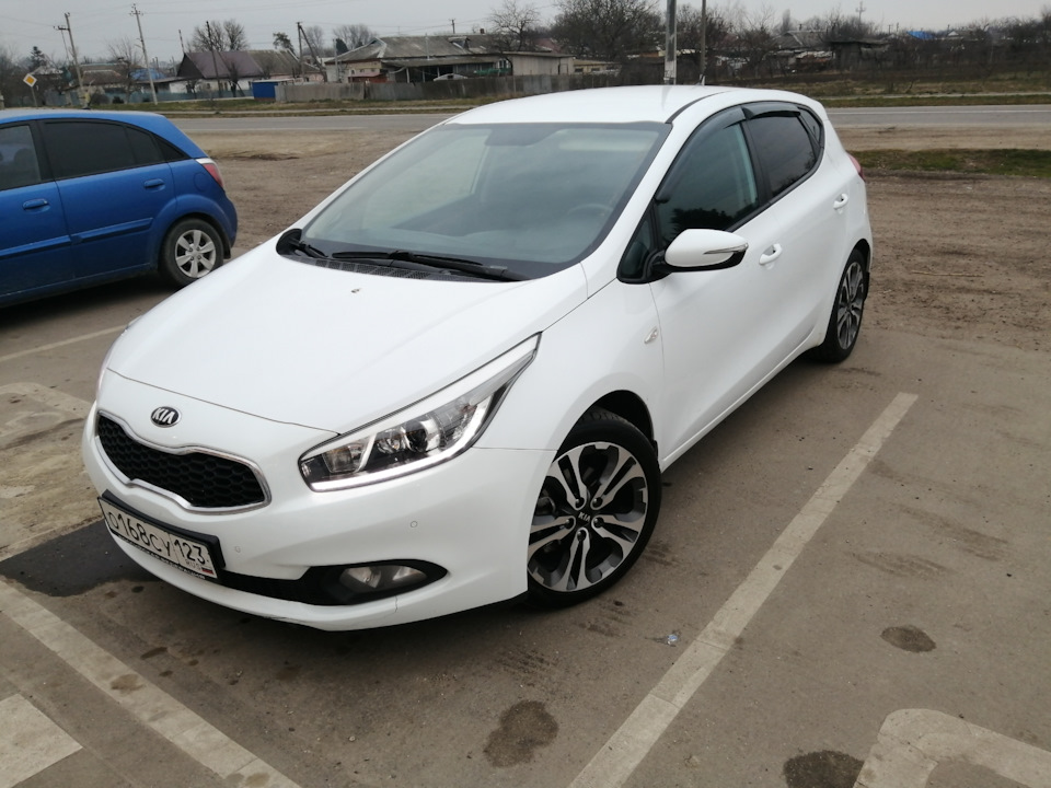Оригинальные диски r17 — KIA Ceed (2G), 1,6 л, 2012 года | колёсные ...