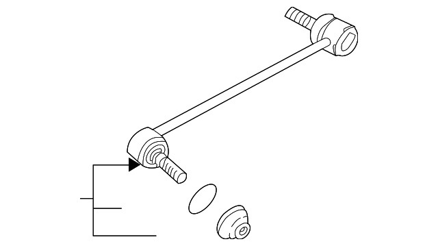 5483026100 Рычаг стабилизатора KIA HYUNDAI | Запчасти на DRIVE2