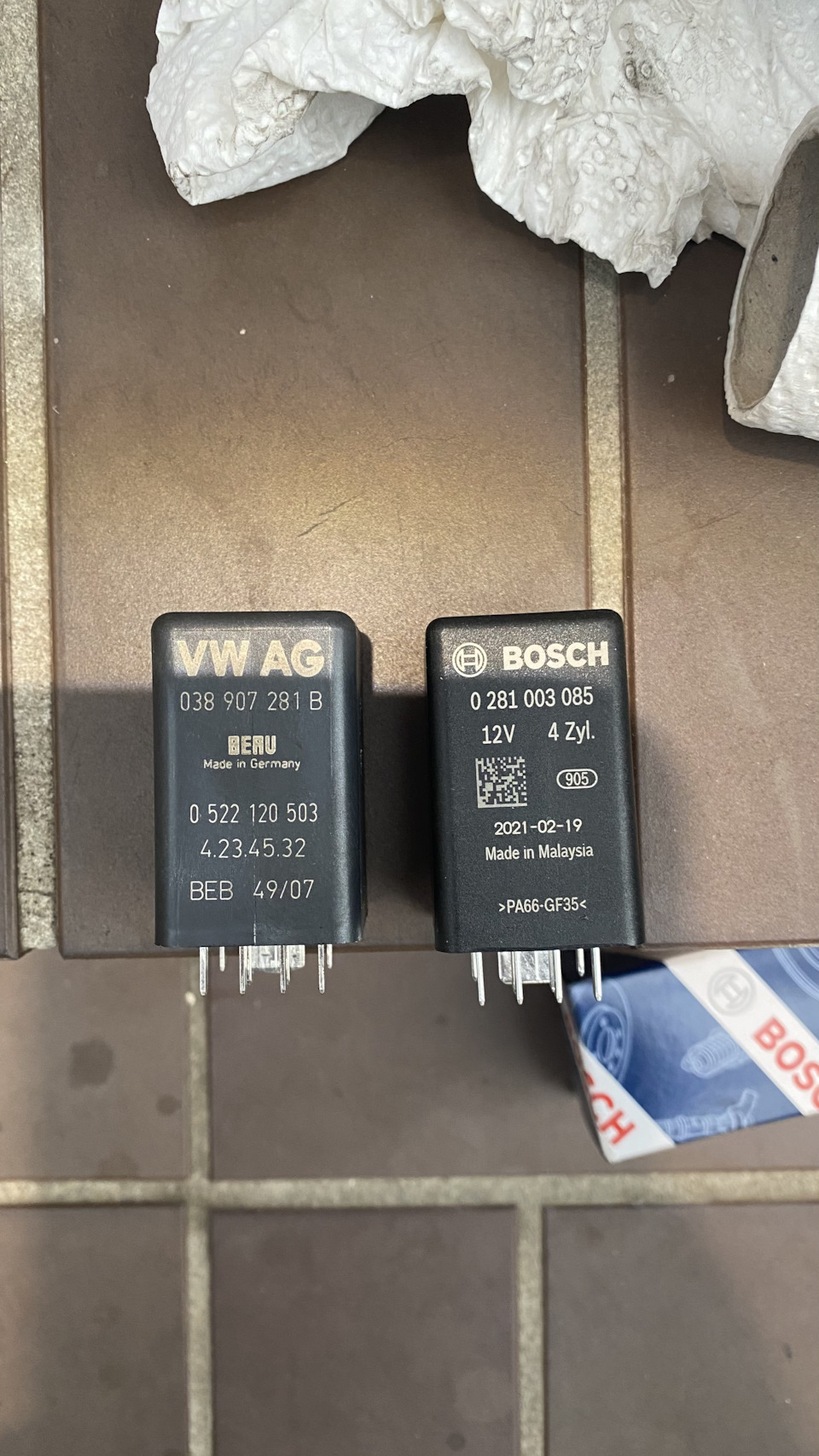 0281003085 Блок управления нагревом BOSCH | Запчасти на DRIVE2