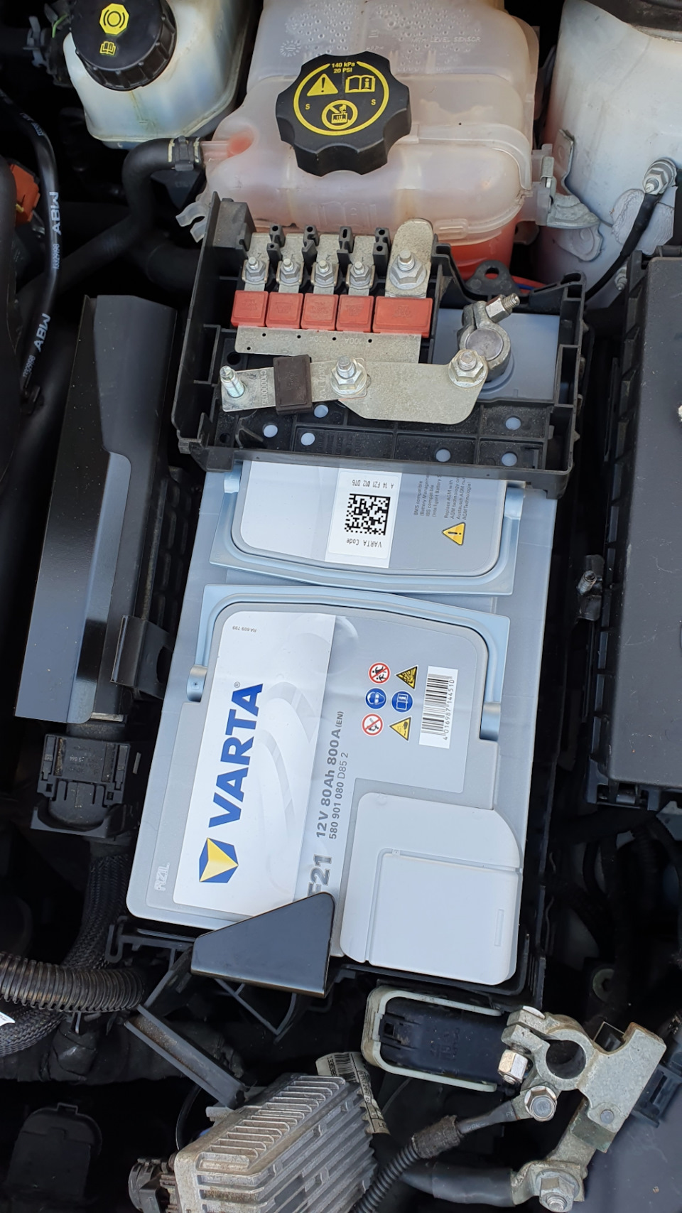 580901080D852 Аккумулятор VARTA | Запчасти на DRIVE2