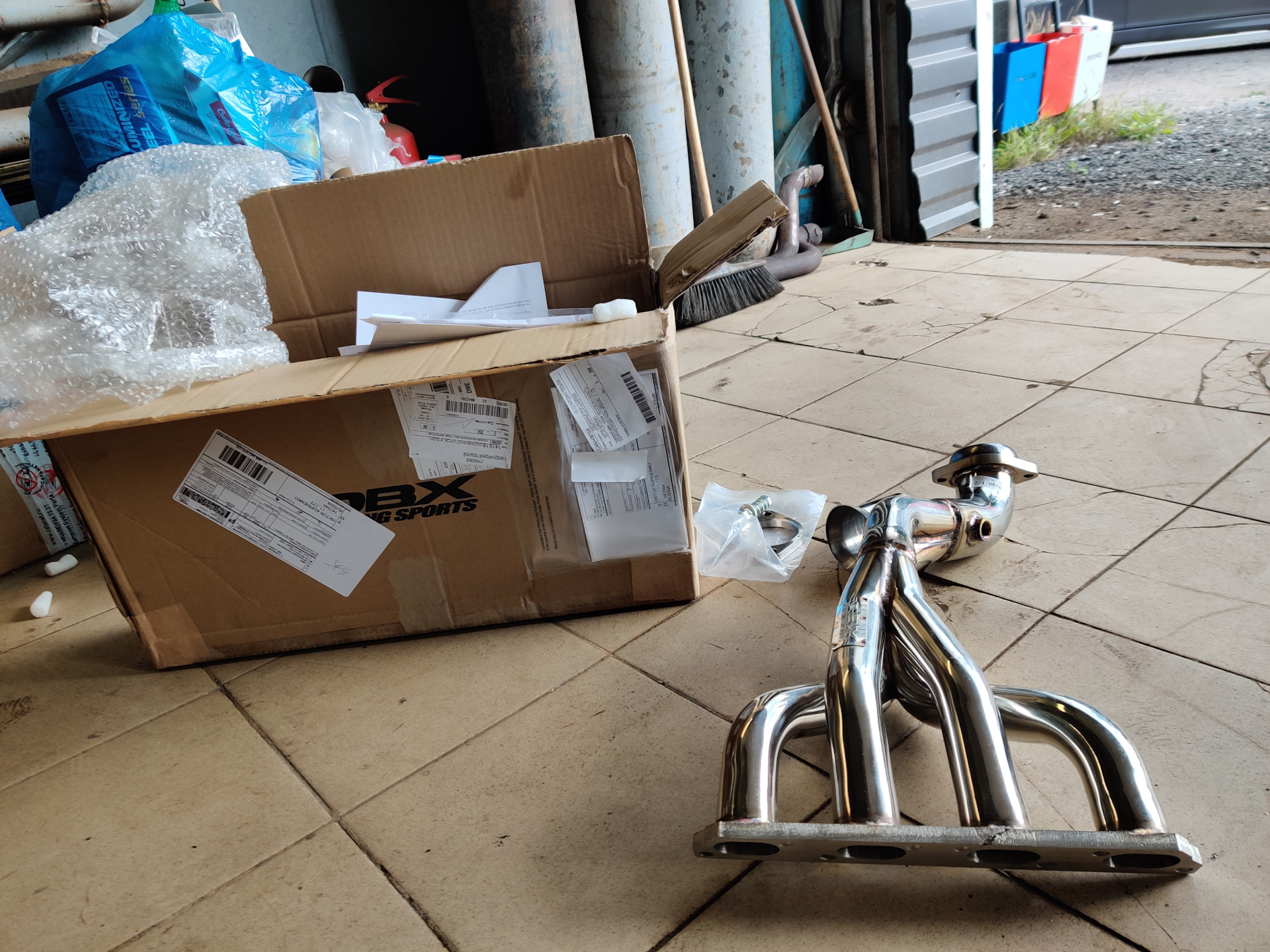 Коллектор OBX racing sport 4-2-1 — MINI John Cooper Works GP (R53), 1,6 ...