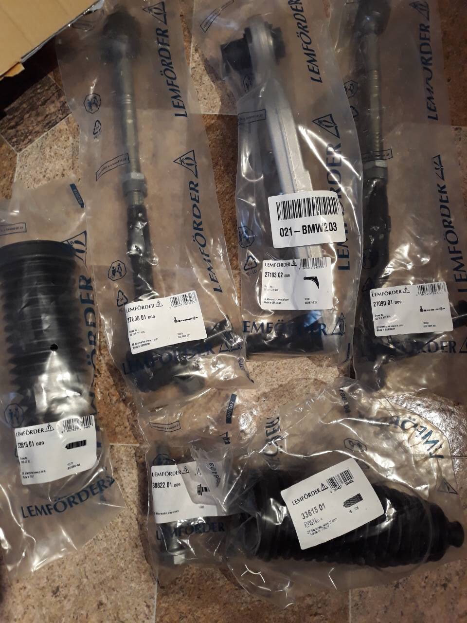 2709001 Поперечная рулевая тяга LEMFORDER | Запчасти на DRIVE2