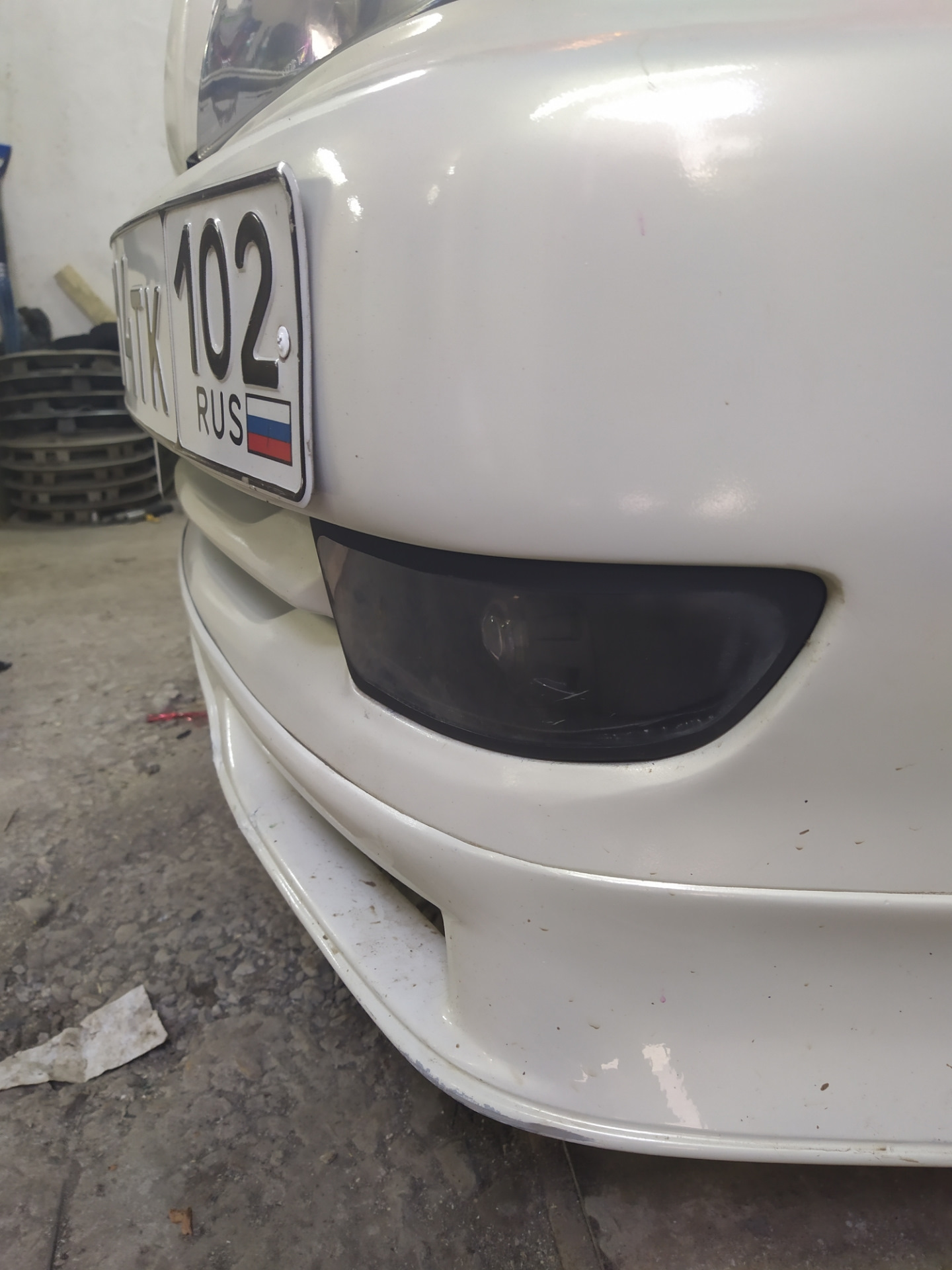 Линзы в птф — Toyota Chaser (100), 2 л, 1998 года | своими руками | DRIVE2