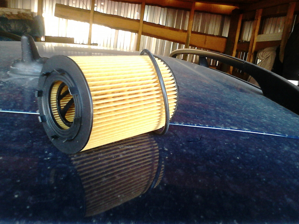 замена масла — Volkswagen Passat Variant (B6), 2 л, 2008 года ...