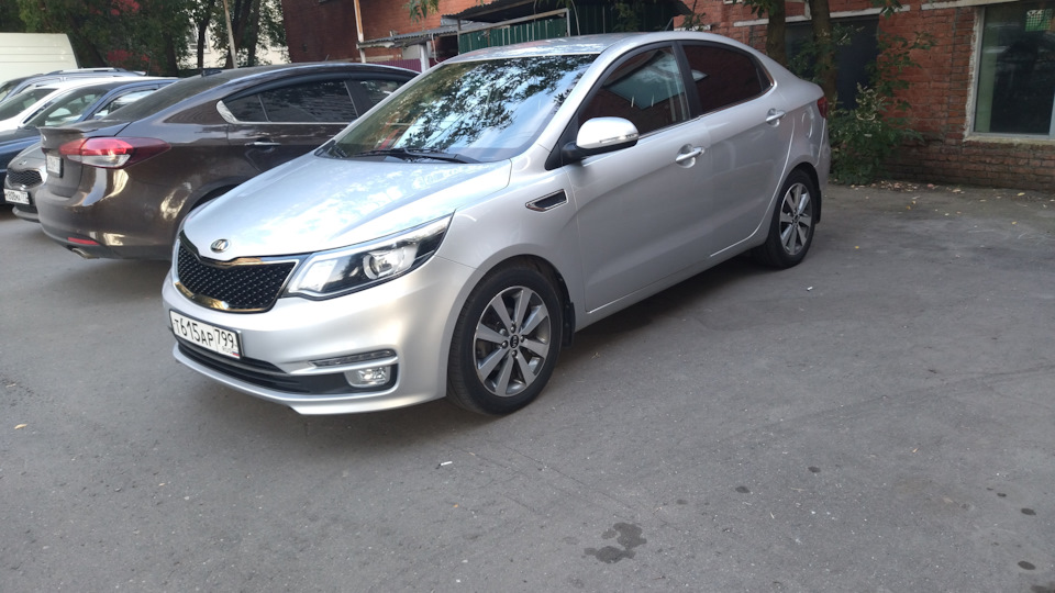 195 или 205. — KIA Rio (4G), 1,6 л, 2017 года | шины | DRIVE2