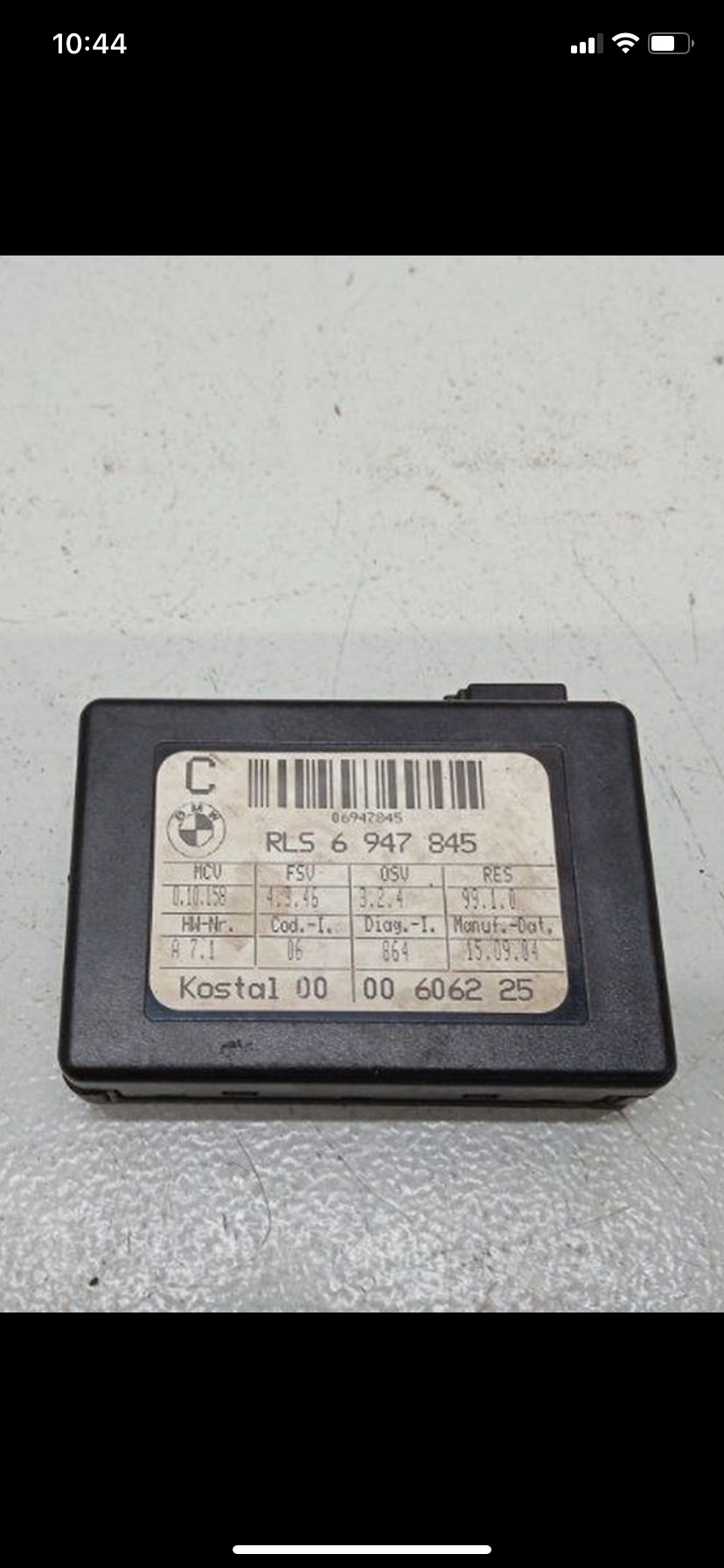 В поисках датчика RLS под проекцию — BMW 5 series (E60), 3 л, 2004 года ...