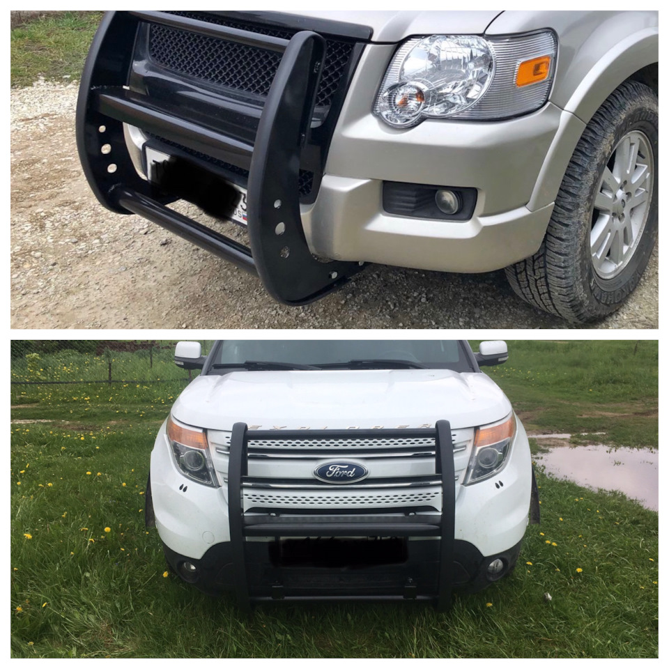 Кенгурятник push bar на Ford Explorer (4G), Ford Explorer (6G), Ford ...