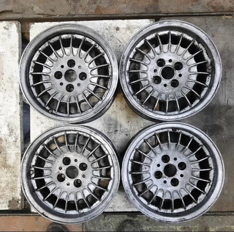 купил, редкие r14 (под кастом) — BMW 3 series (E30), 3,2 л, 1988 года ...