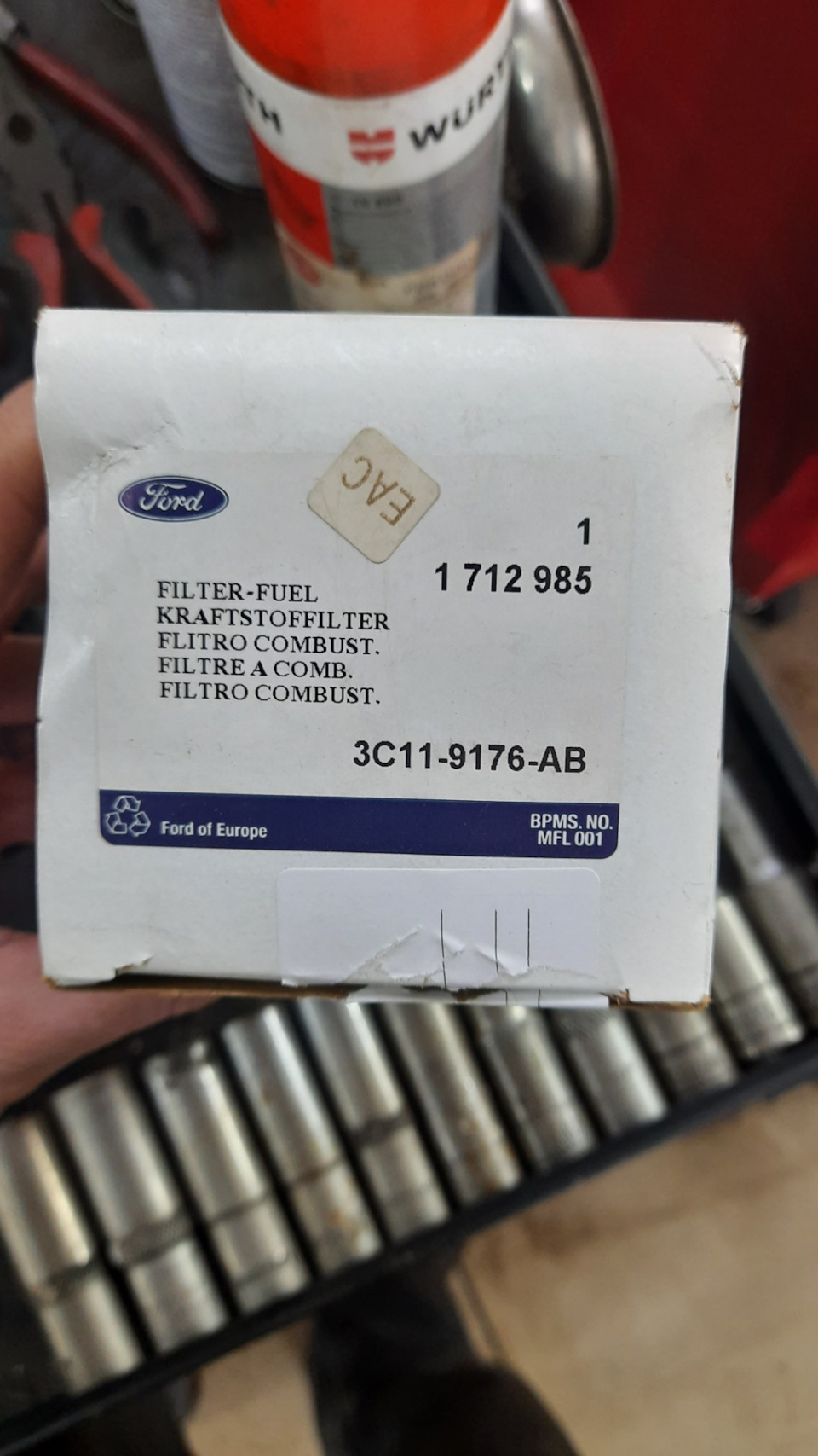 1712985 Фильтр топливный Ford | Запчасти на DRIVE2