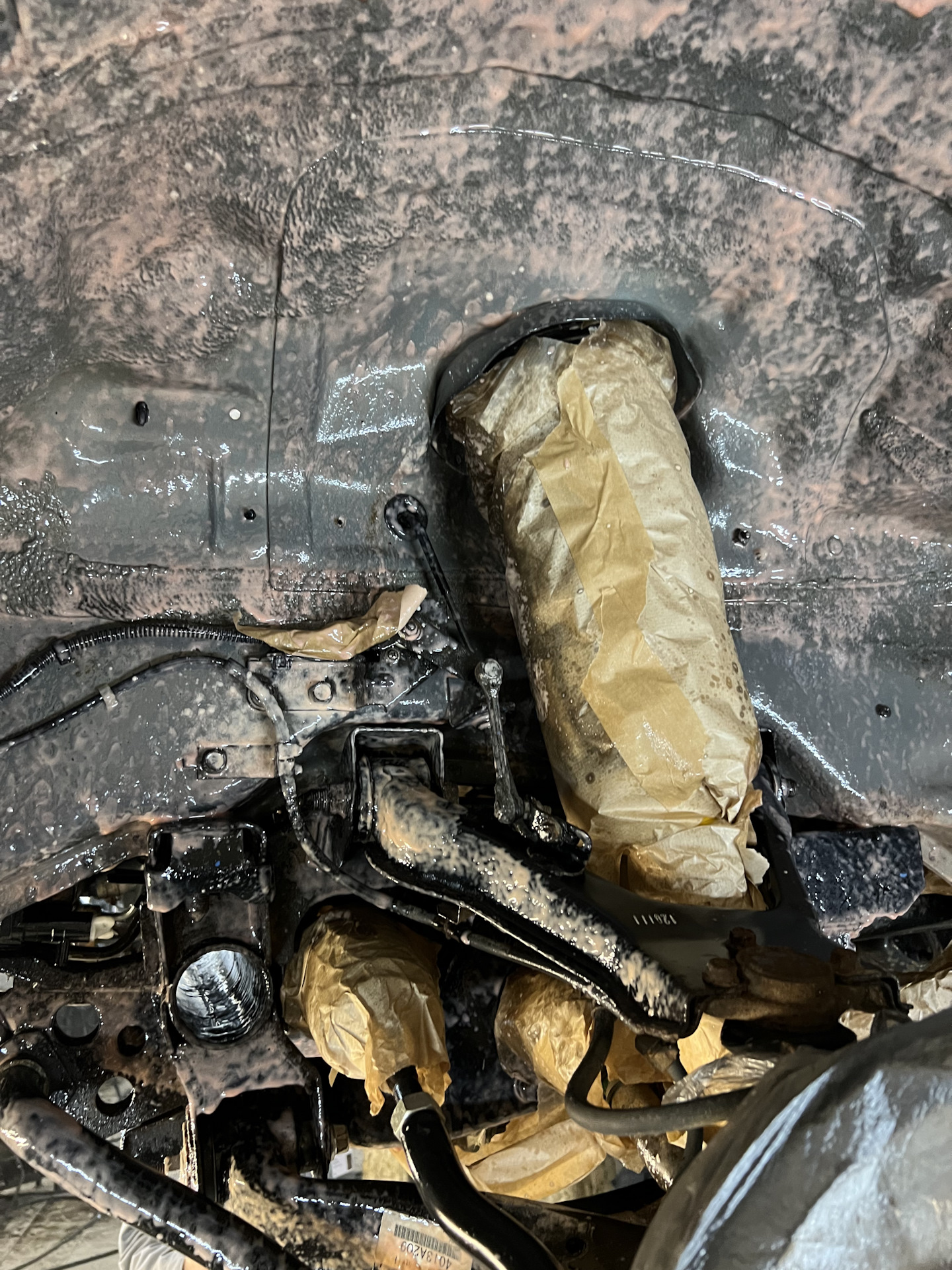 Антикор — Mitsubishi Pajero (4G), 3 л, 2012 года | визит на сервис | DRIVE2