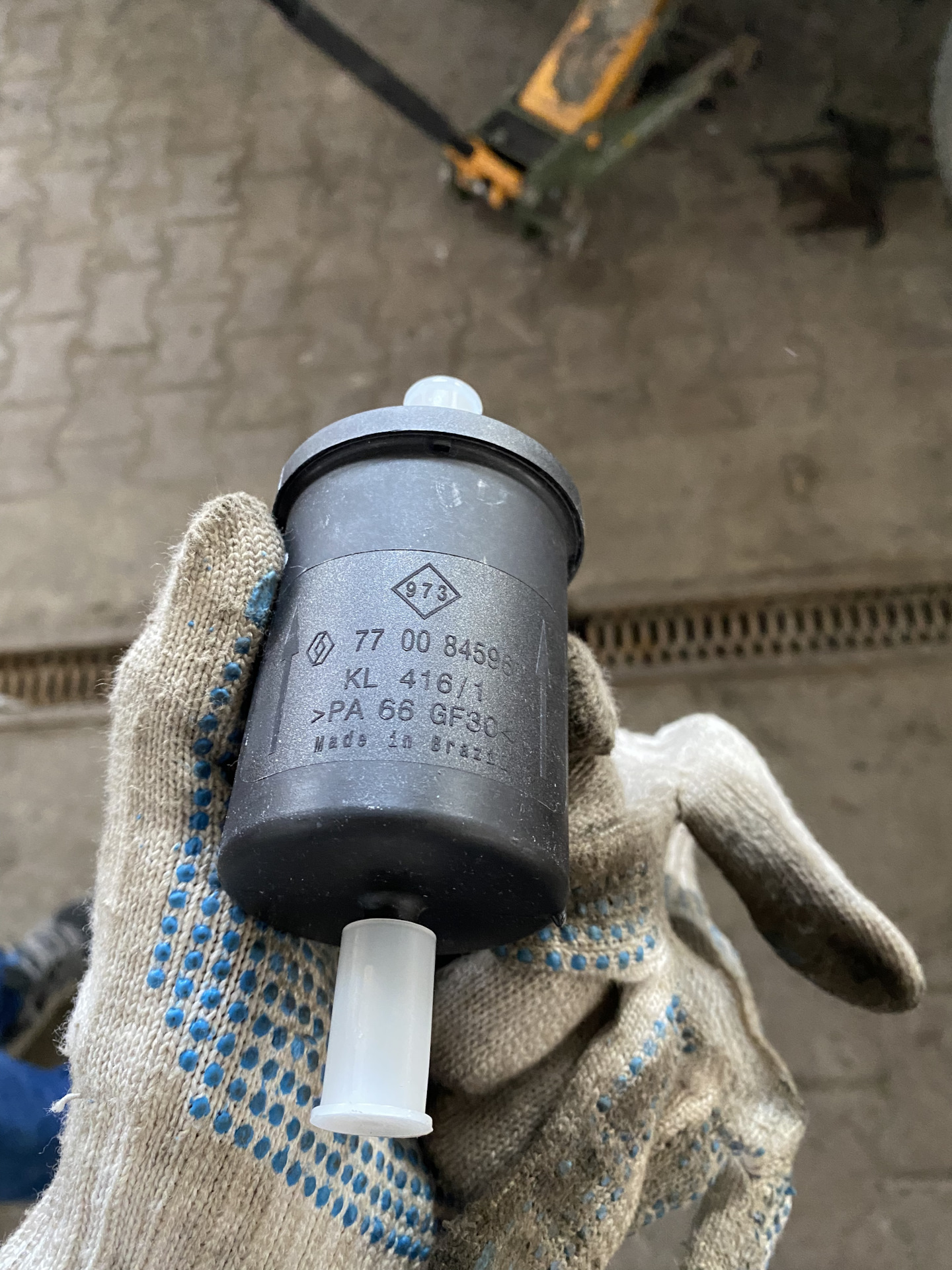 Замена ДПРВ, топливный фильтр — Renault Megane II, 1,6 л, 2005 года ...