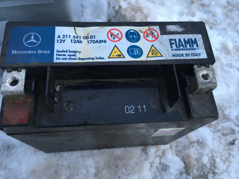 A2115410001 Батарея аккумуляторная дополнительная Mercedes | Запчасти ...